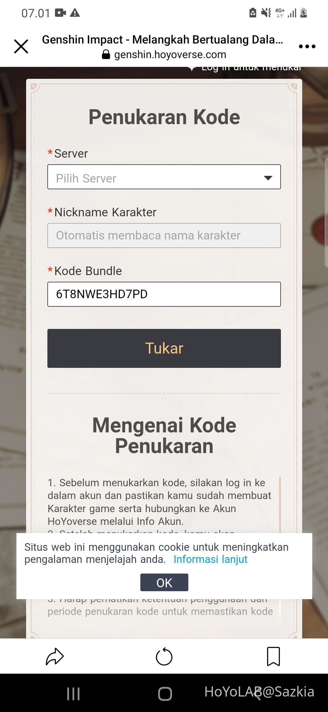 Siapa tau ada yg blm, 9 kode baru 4.1 Dapat 60 primo & 120 rb mora.. Genshin Impact | HoYoLAB