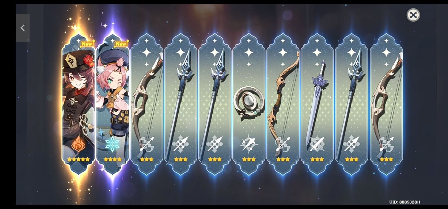 first 10 pulls Genshin Impact | HoYoLAB