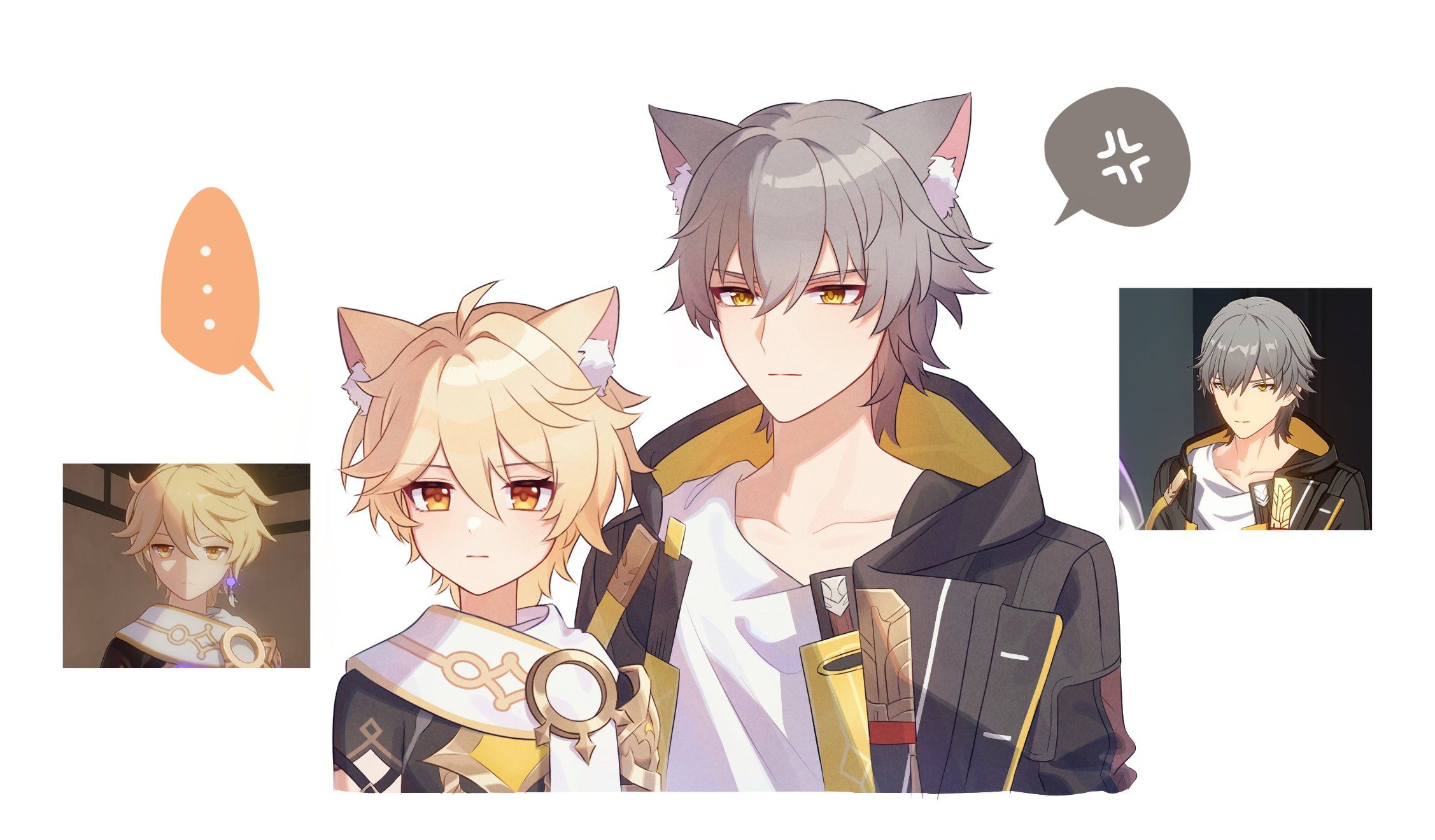 aether và caelus Genshin Impact | HoYoLAB