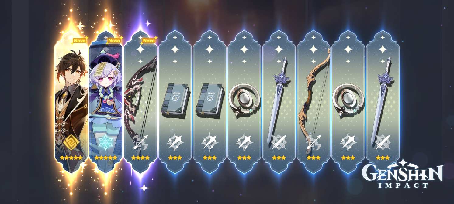 Arconte Geo e Qiqi Genshin Impact | HoYoLAB