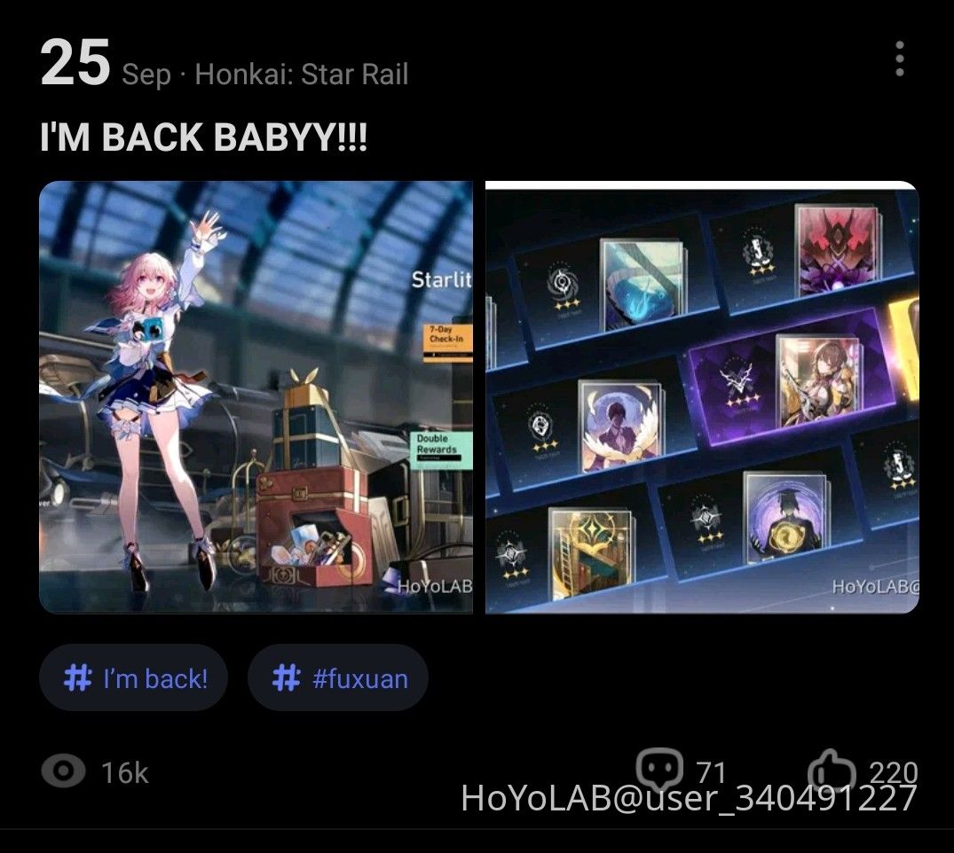 Thank you everyone!! (16k views) Honkai: Star Rail | HoYoLAB