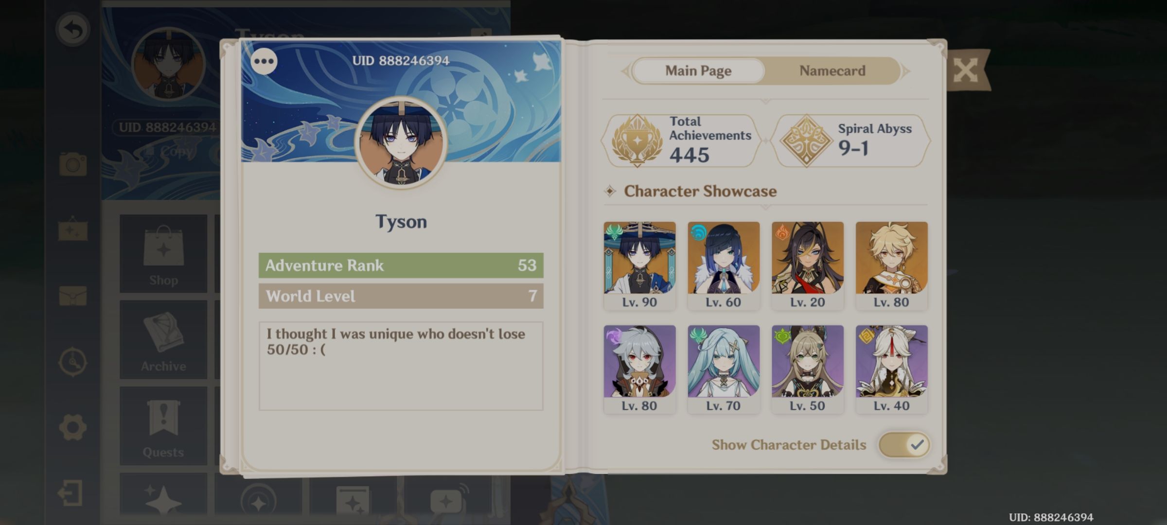 Why did I lose my 50/50 i thought I was special 🥲 Genshin Impact | HoYoLAB