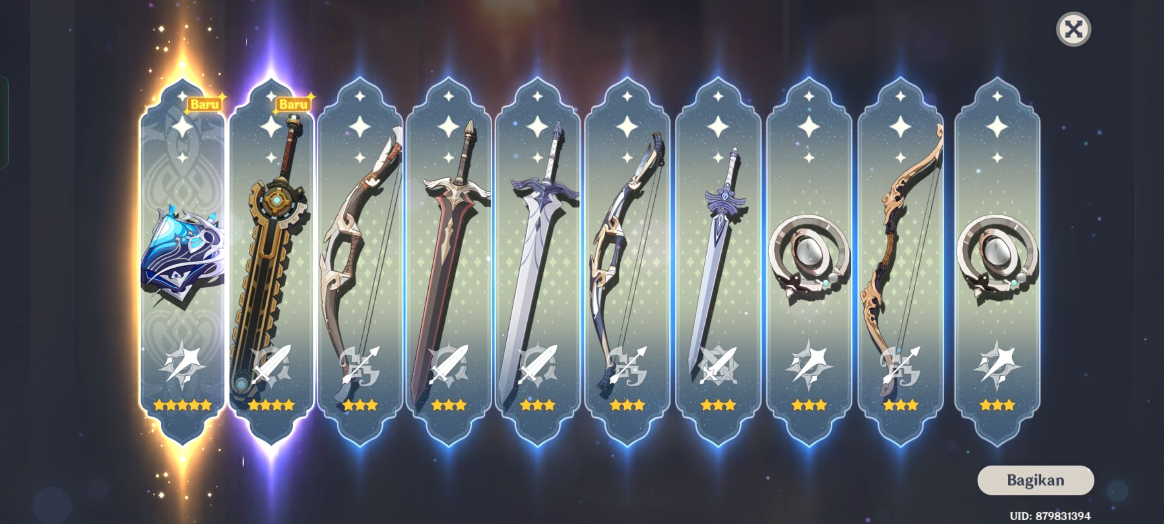 Chara pulang weapon kabur Genshin Impact | HoYoLAB