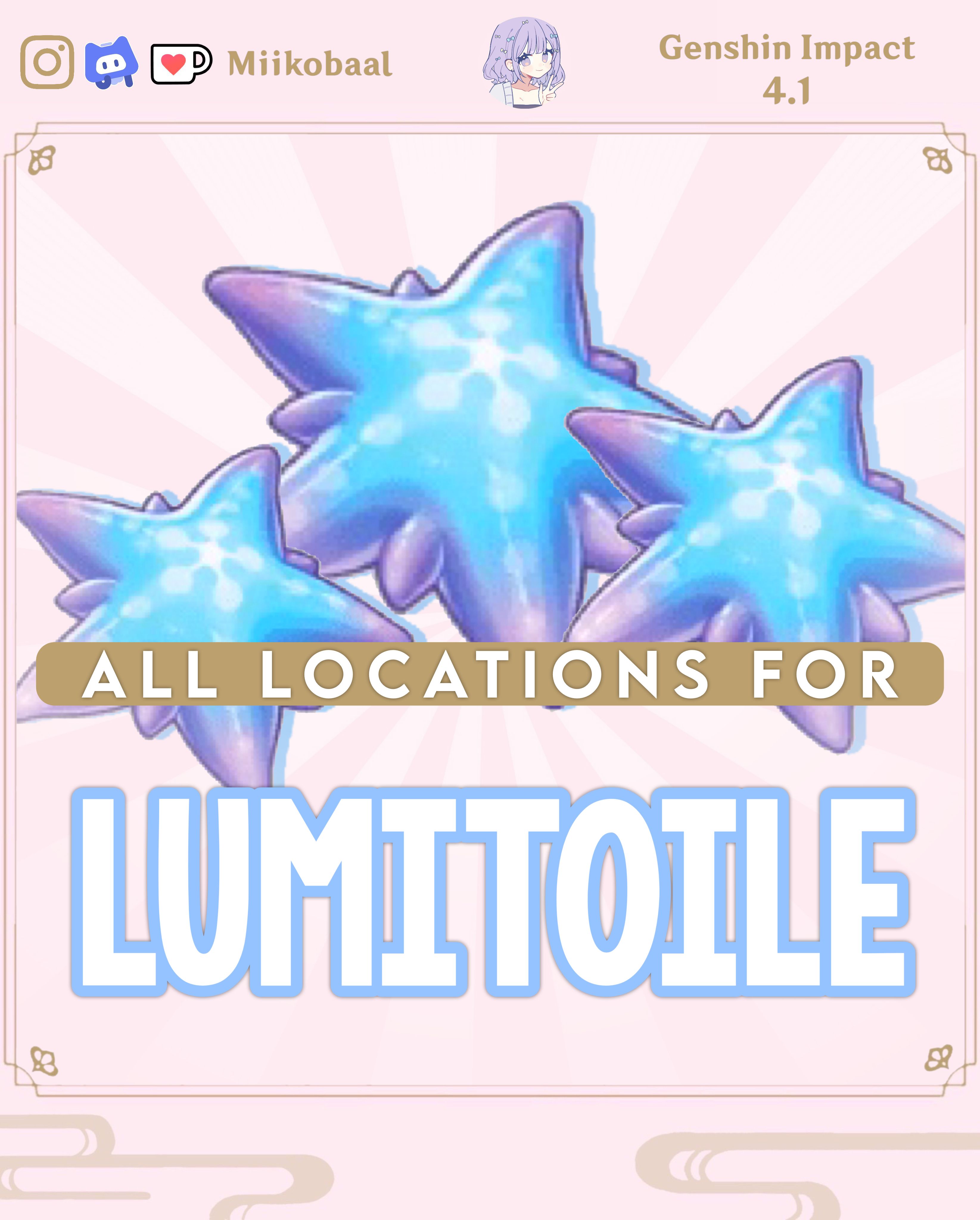 [4.1] Lumitoile Locations Genshin Impact | HoYoLAB