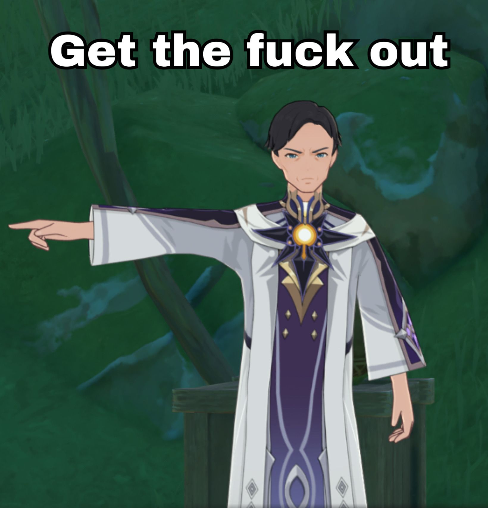 Clothar reaction image Genshin Impact | HoYoLAB