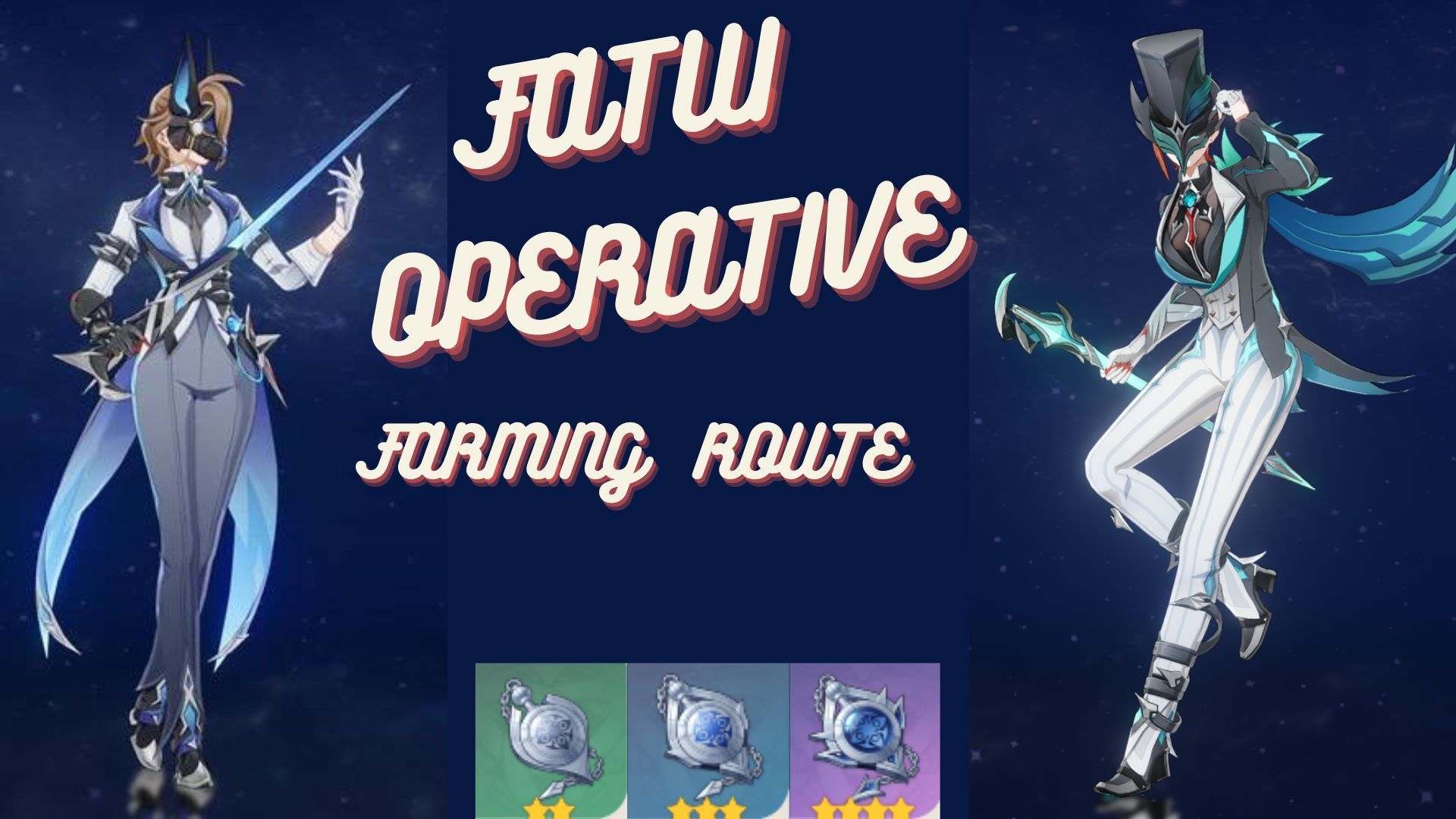 [v4.2] Fatui Operative Farming Route Genshin Impact | HoYoLAB