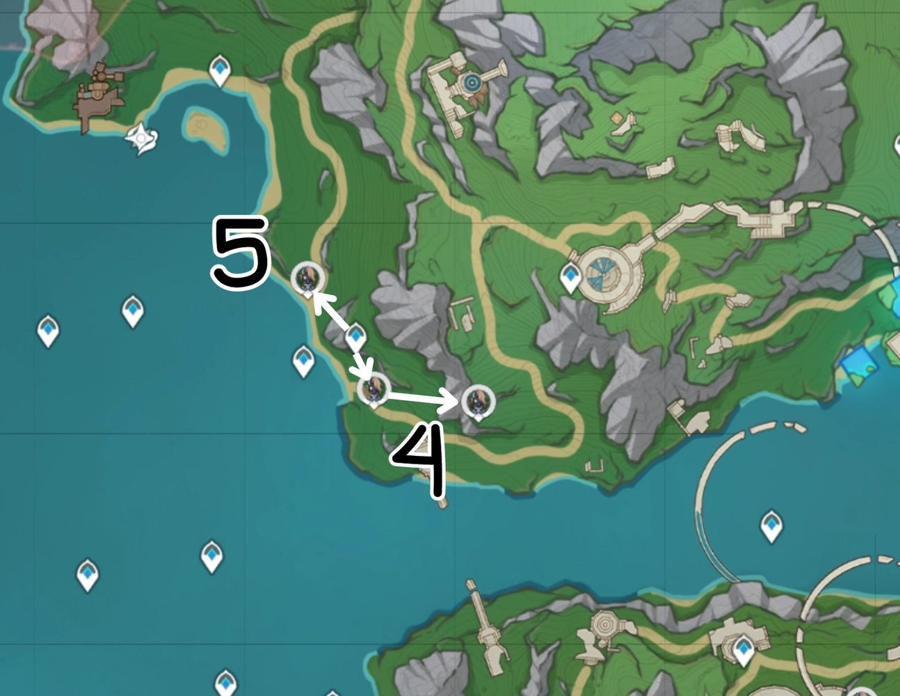 [v4.2] Fatui Operative Farming Route Genshin Impact | HoYoLAB