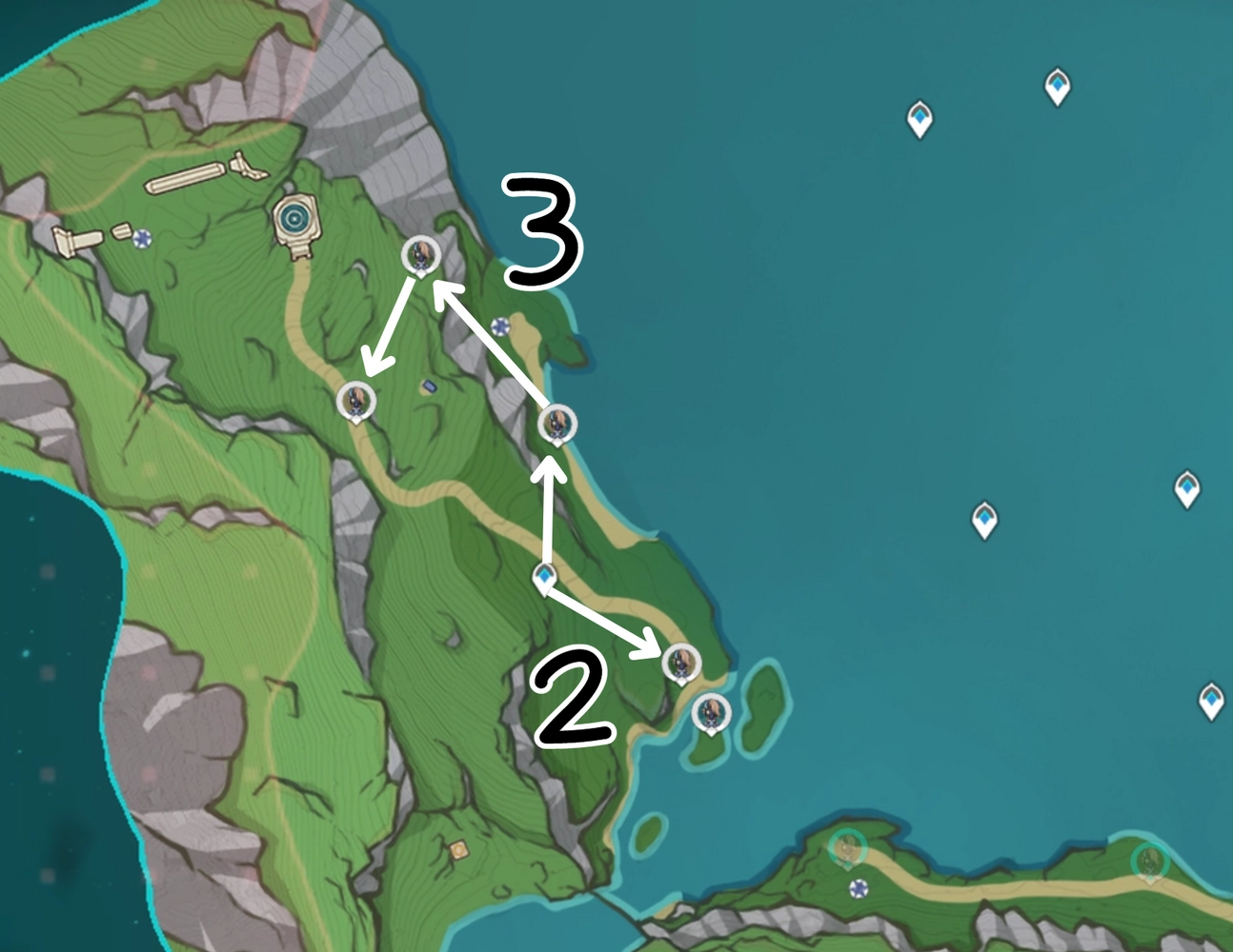 [v4.2] Fatui Operative Farming Route Genshin Impact | HoYoLAB