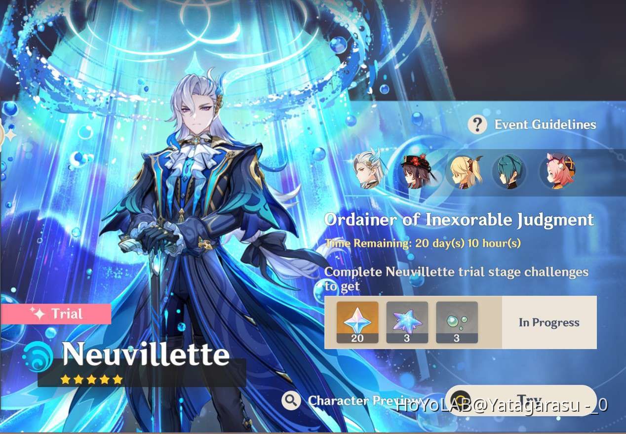 Oh, who's on trial now, Mr. Judge? Genshin Impact | HoYoLAB