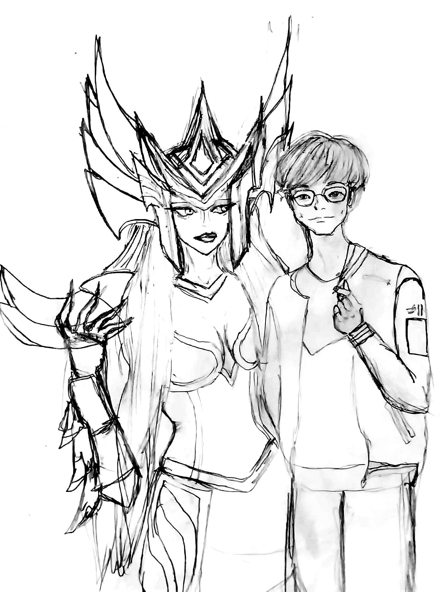 Faker and Syndra ~ | HoYoLAB