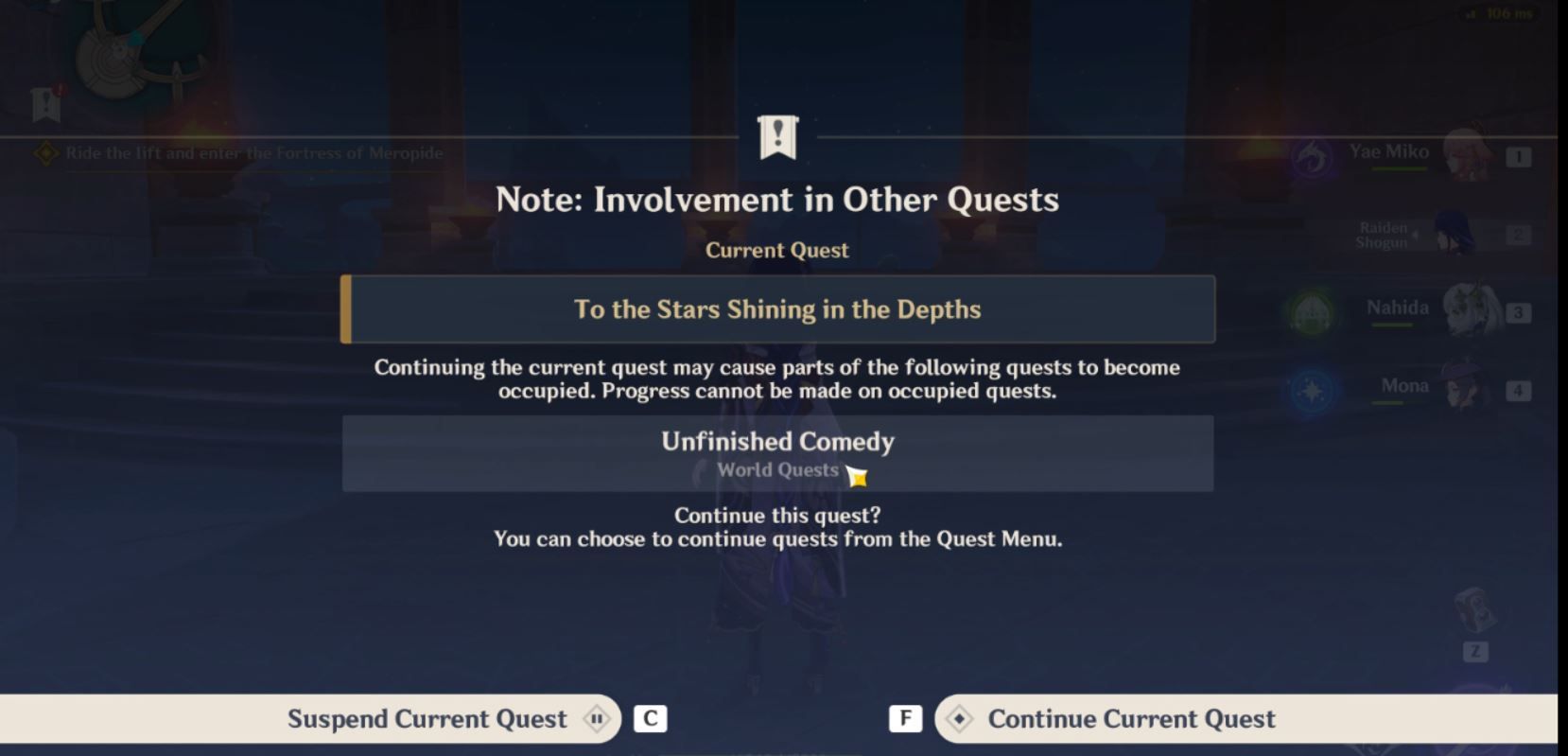 What happen if i continue the quest? Genshin Impact | HoYoLAB