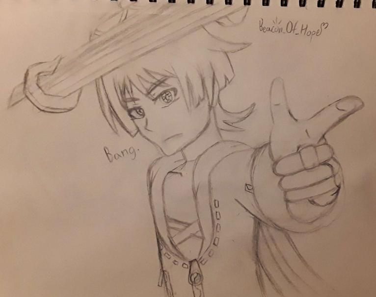 I drew Net Nomad from Progenitor: The Shogunate Genshin Impact | HoYoLAB