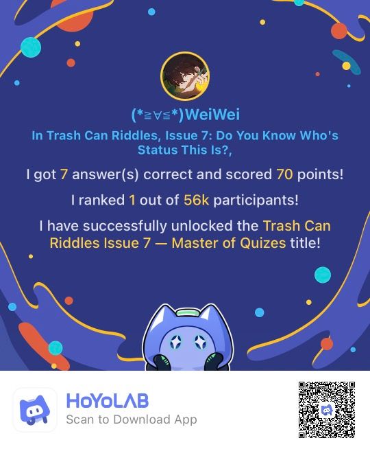 Trash Can Riddle go brrrr Honkai: Star Rail | HoYoLAB