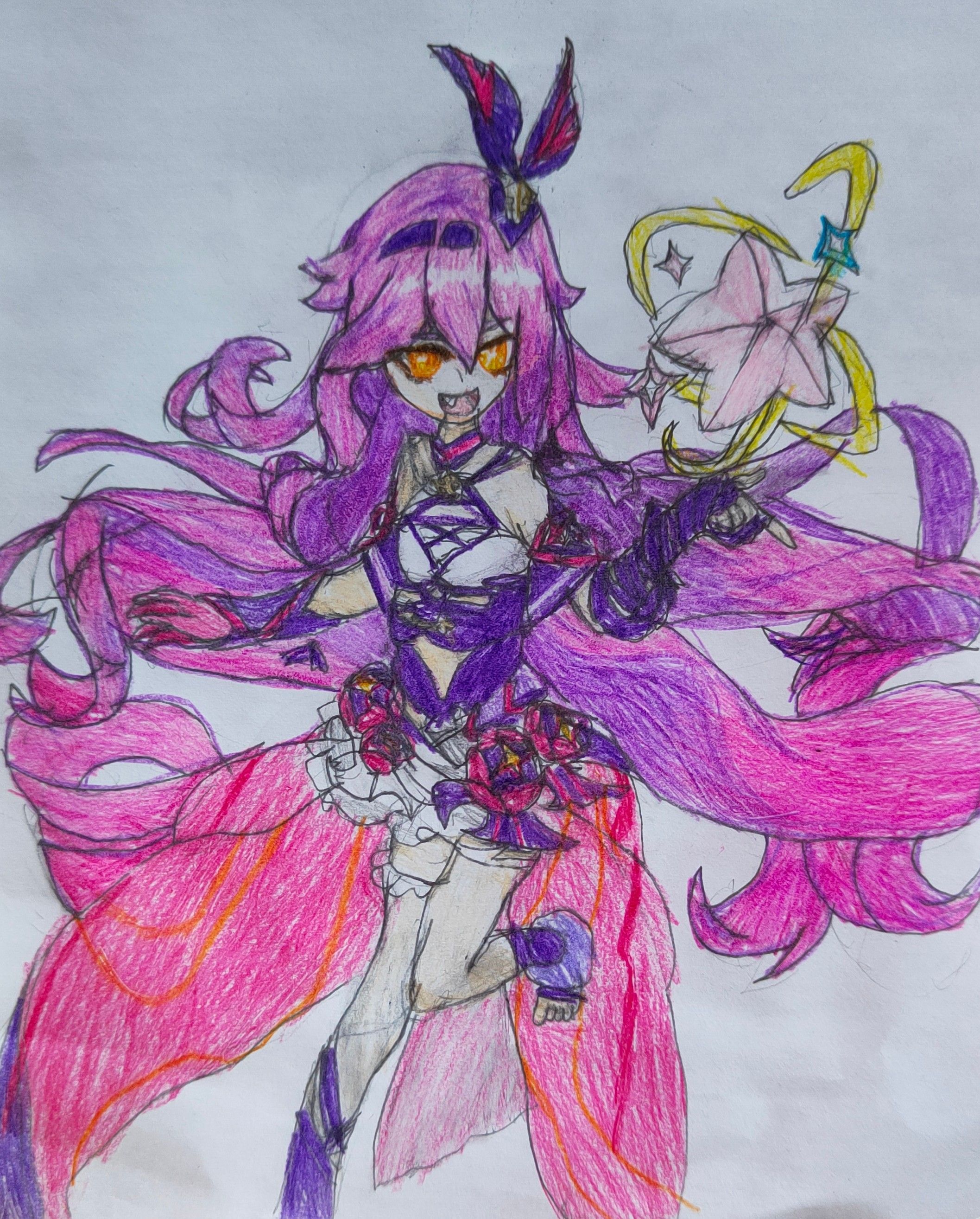 Day 8 of practicing drawing - Sirin Honkai Impact 3rd | HoYoLAB