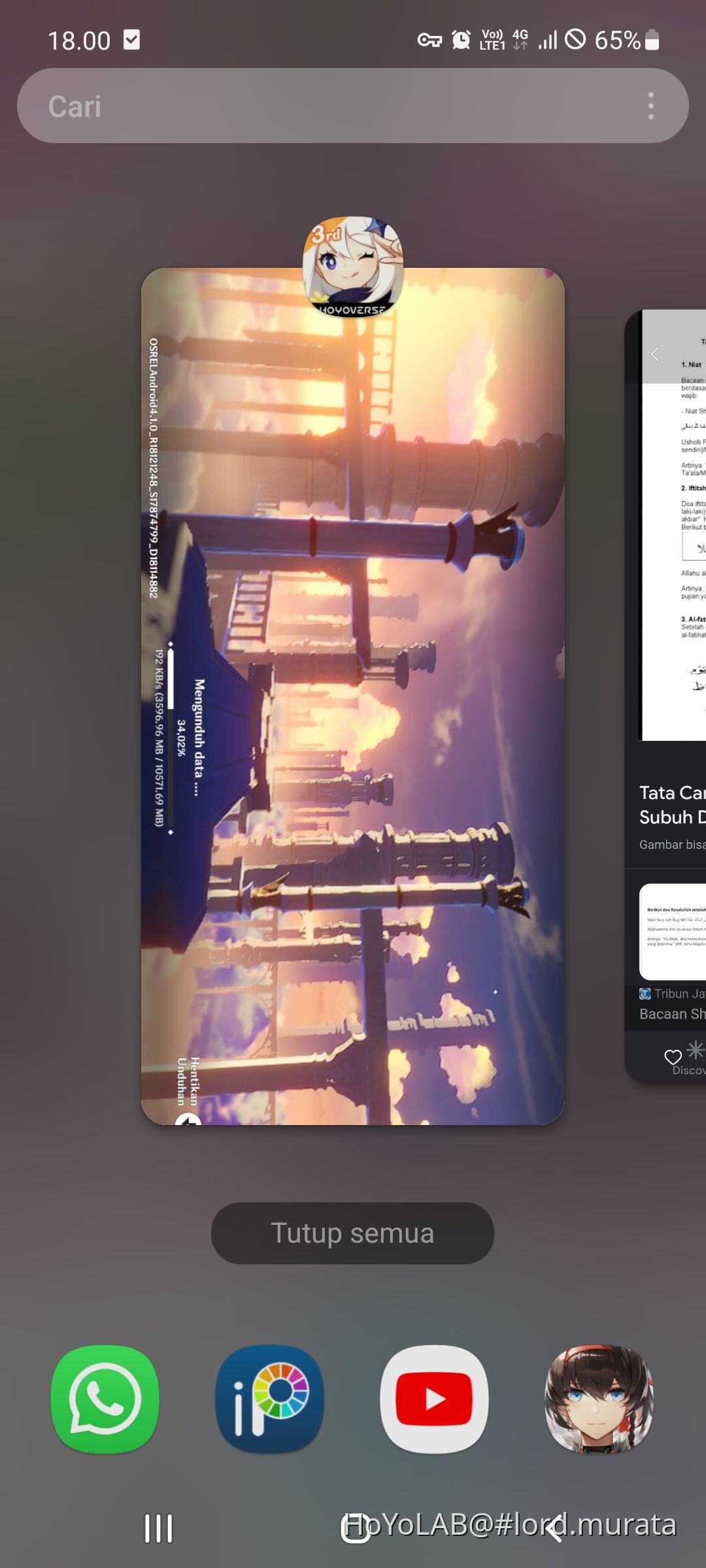 gw capek *** lu pikir gw apa, budak lu yg rela nungguin dari 1 hari yg lalu demi hu tao, gw ...
