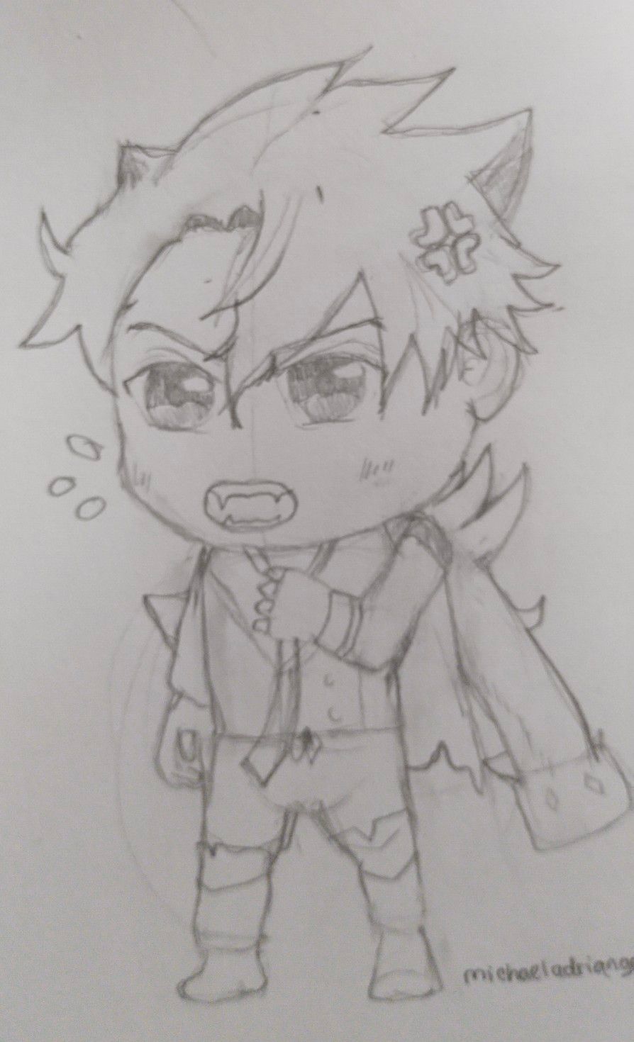 drawing chibi wriothesley Genshin Impact | HoYoLAB