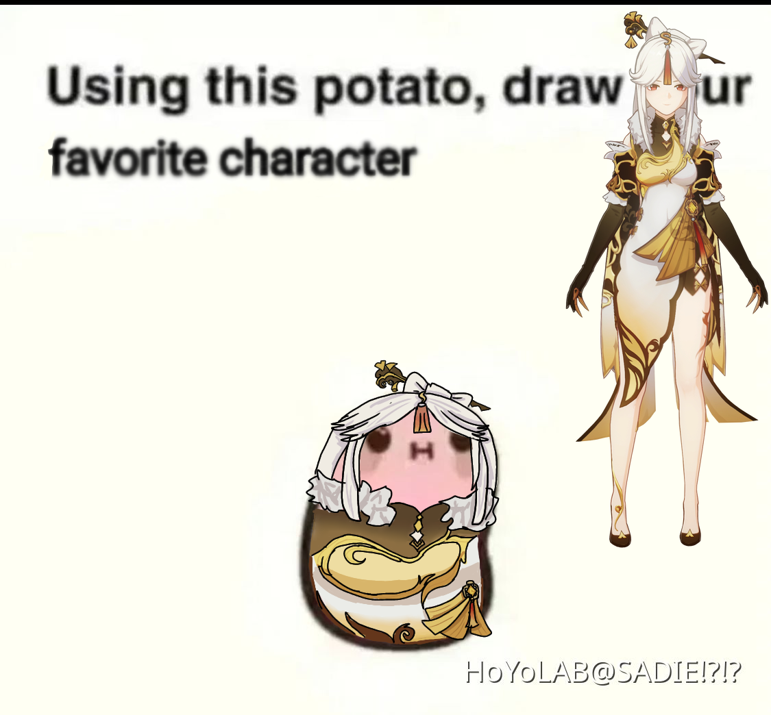 potato ningguang Genshin Impact | HoYoLAB