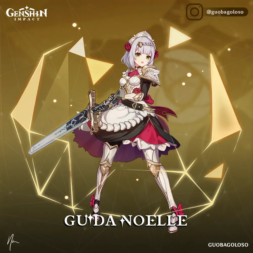 GuobaPills | Noelle Genshin Impact | HoYoLAB