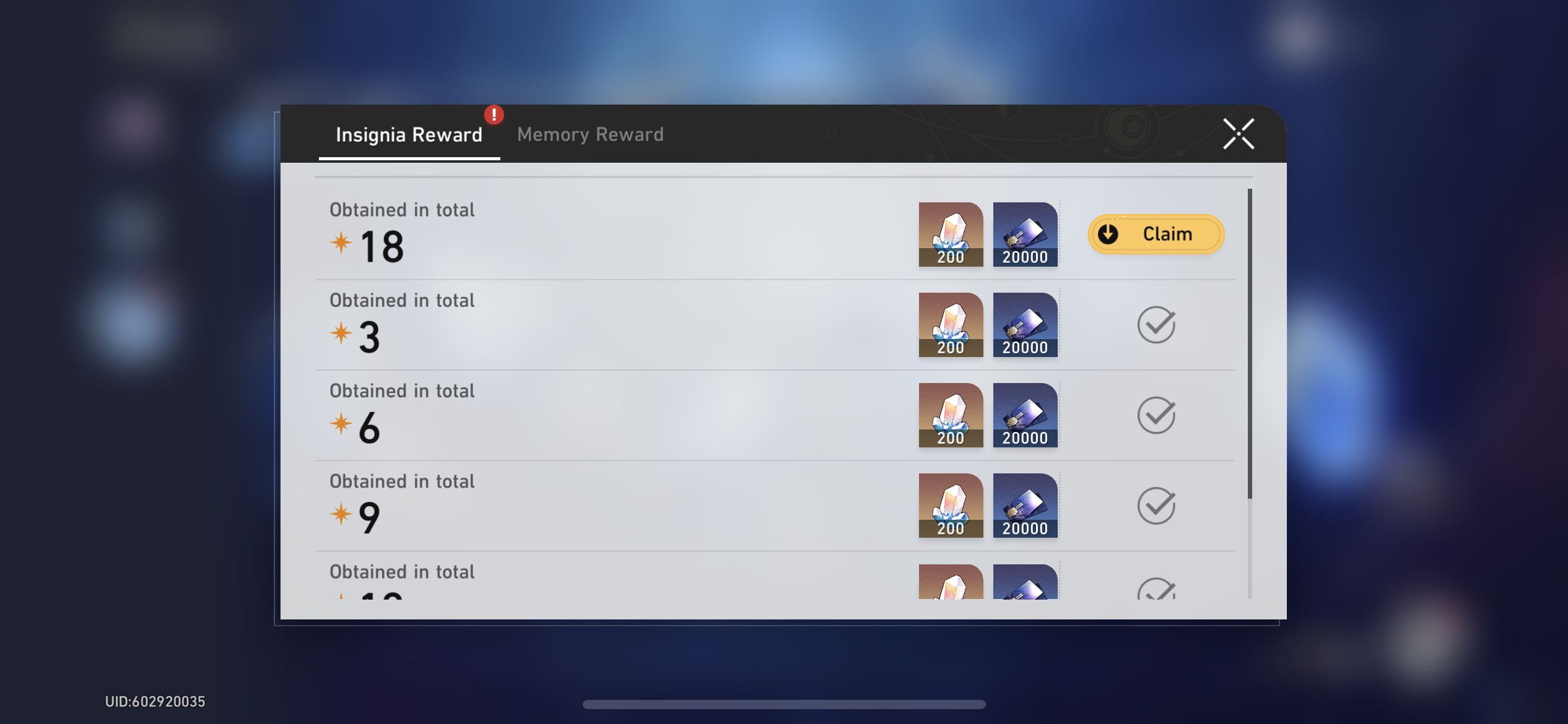 Team used to beat Memory of Xianzhou Stage 6 (200 jades) Honkai: Star ...