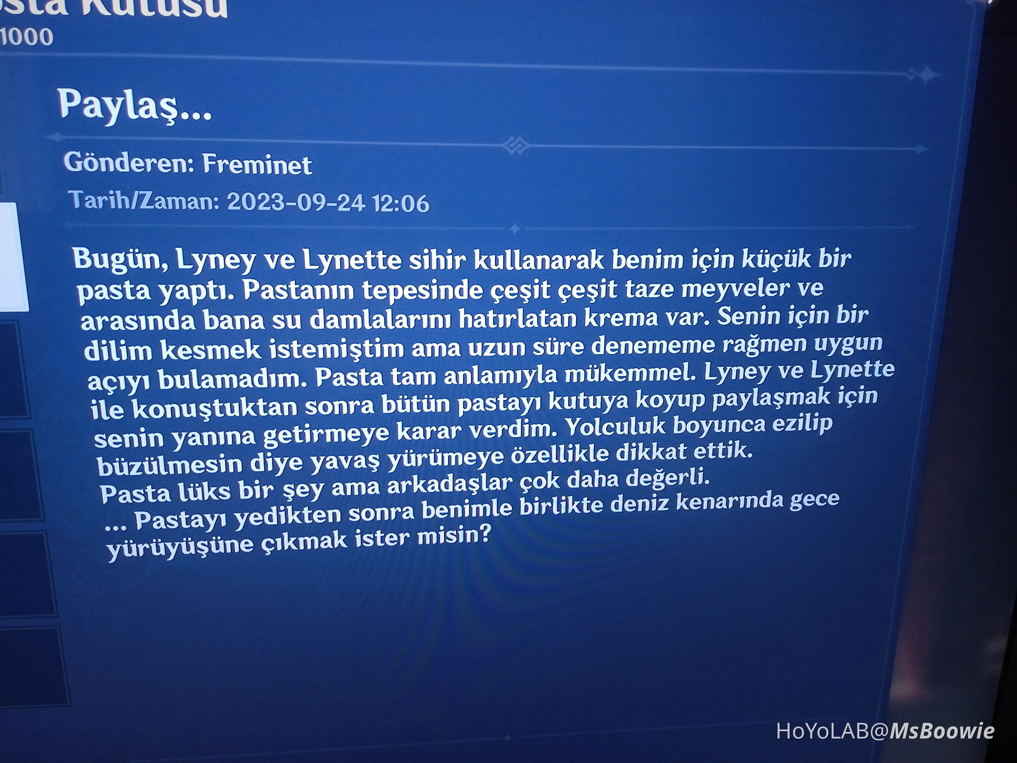 NOLUYO FREMİ NOLUYO Genshin Impact | HoYoLAB