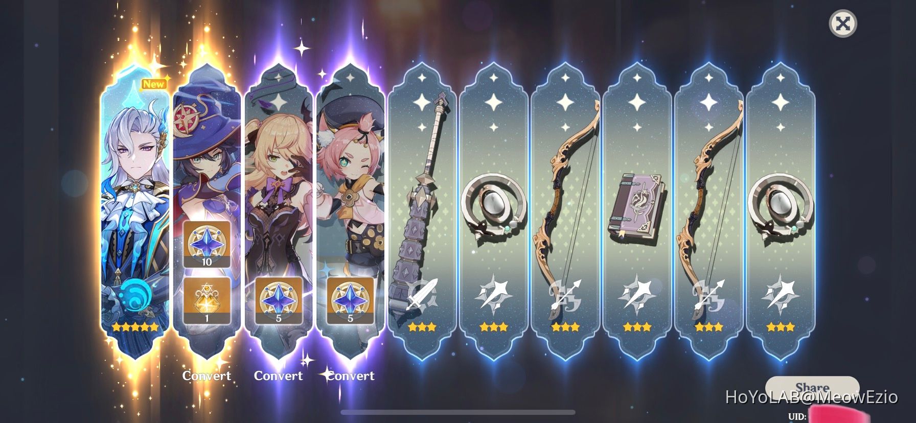 My first double 5 star pull Genshin Impact | HoYoLAB