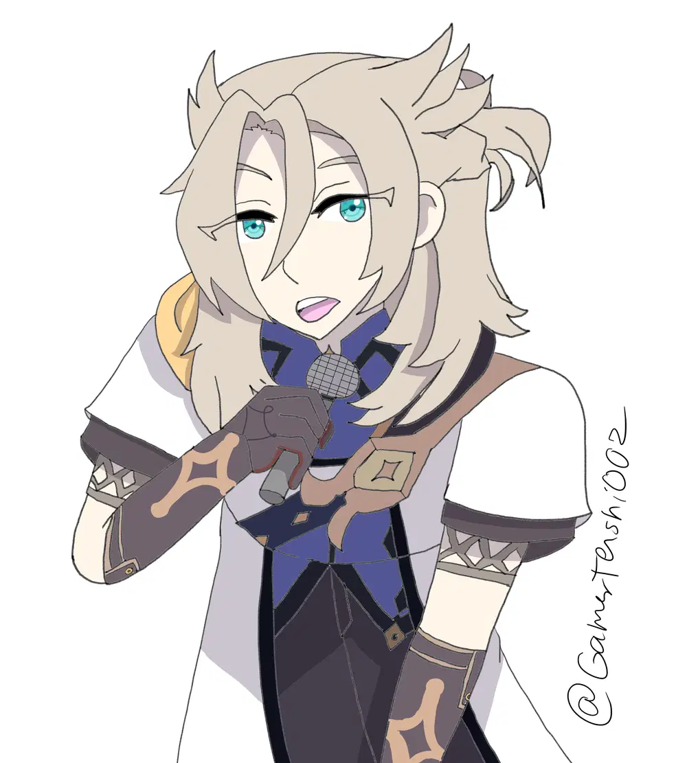 Albedo is singing? Genshin Impact | HoYoLAB