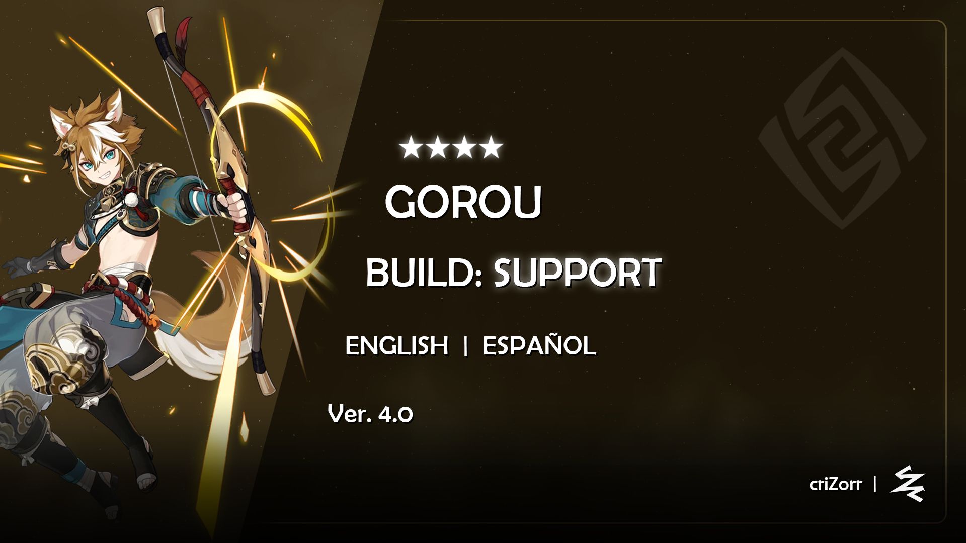 Gorou Build [v4.0] Genshin Impact | HoYoLAB