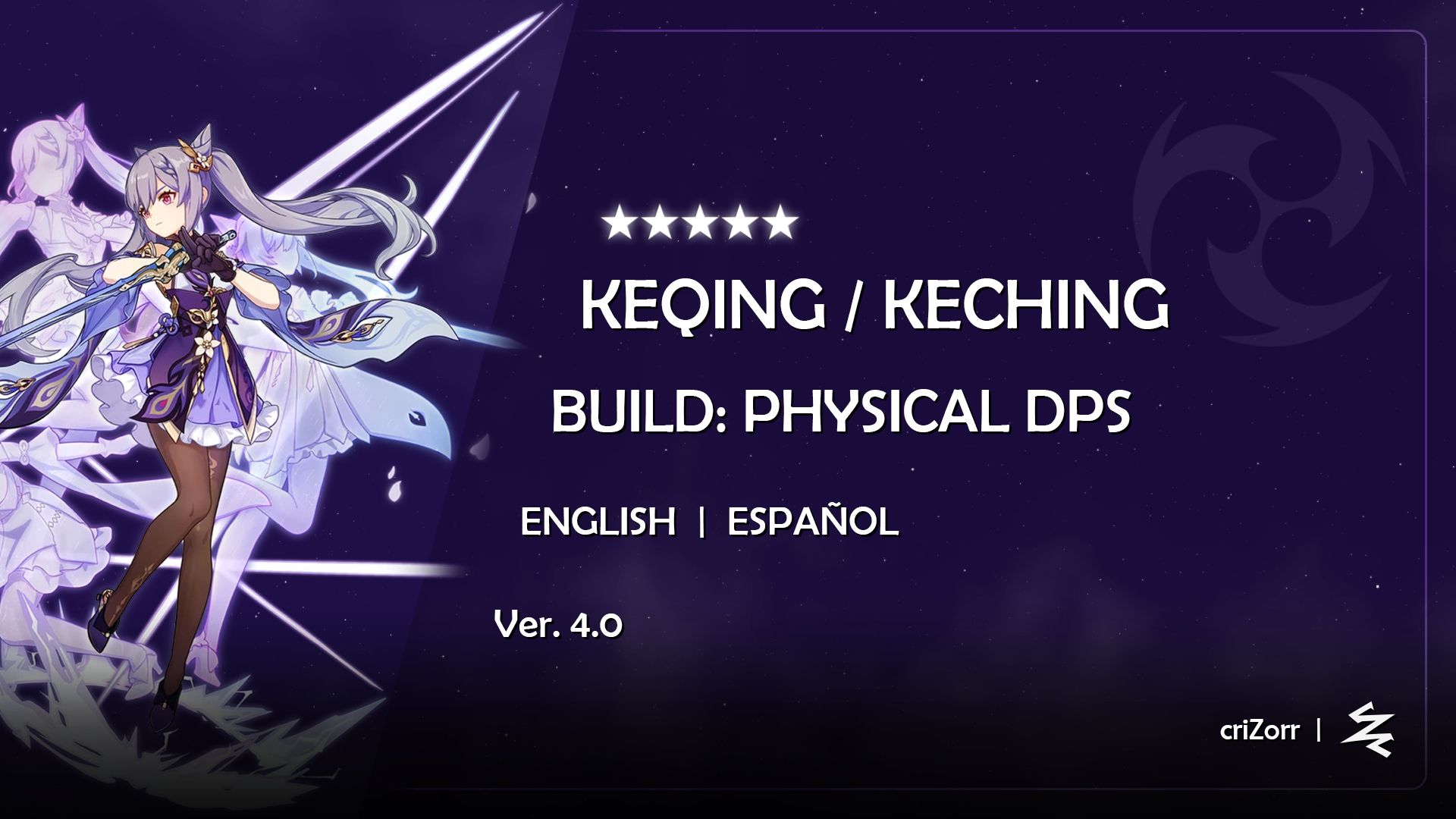 Keqing Build PHYSICAL DPS [v4.0] Genshin Impact | HoYoLAB