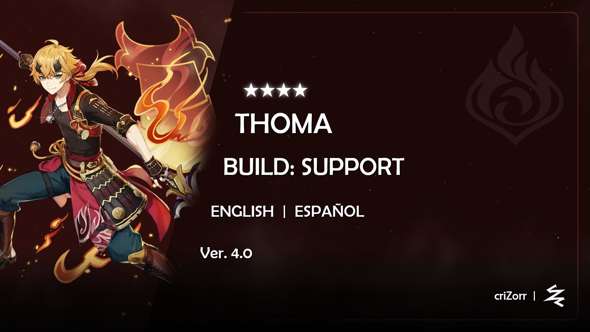 Thoma Build SUPPORT [v4.0] Genshin Impact | HoYoLAB