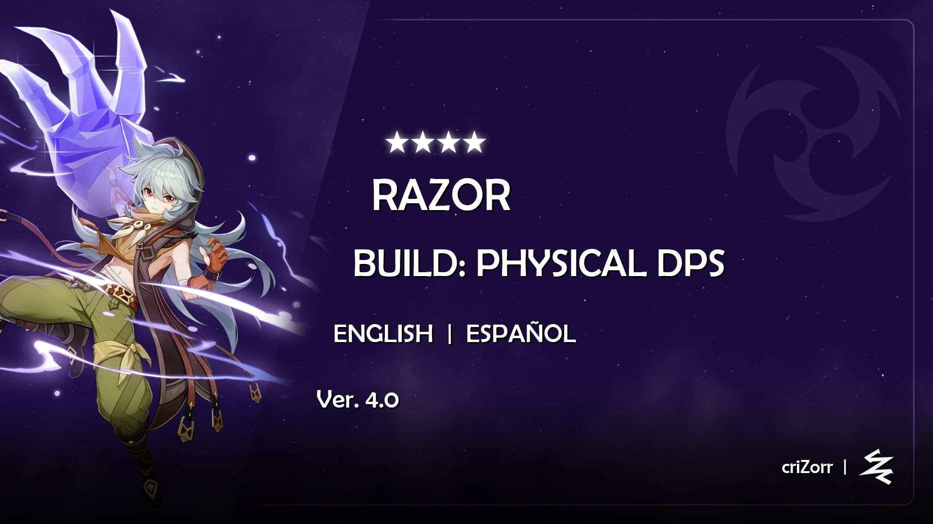 Razor Build PHYSICAL DPS [v4.0] Genshin Impact | HoYoLAB