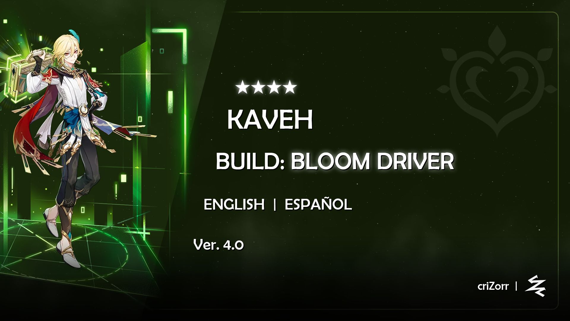 Kaveh Build [v4.0] Genshin Impact | HoYoLAB