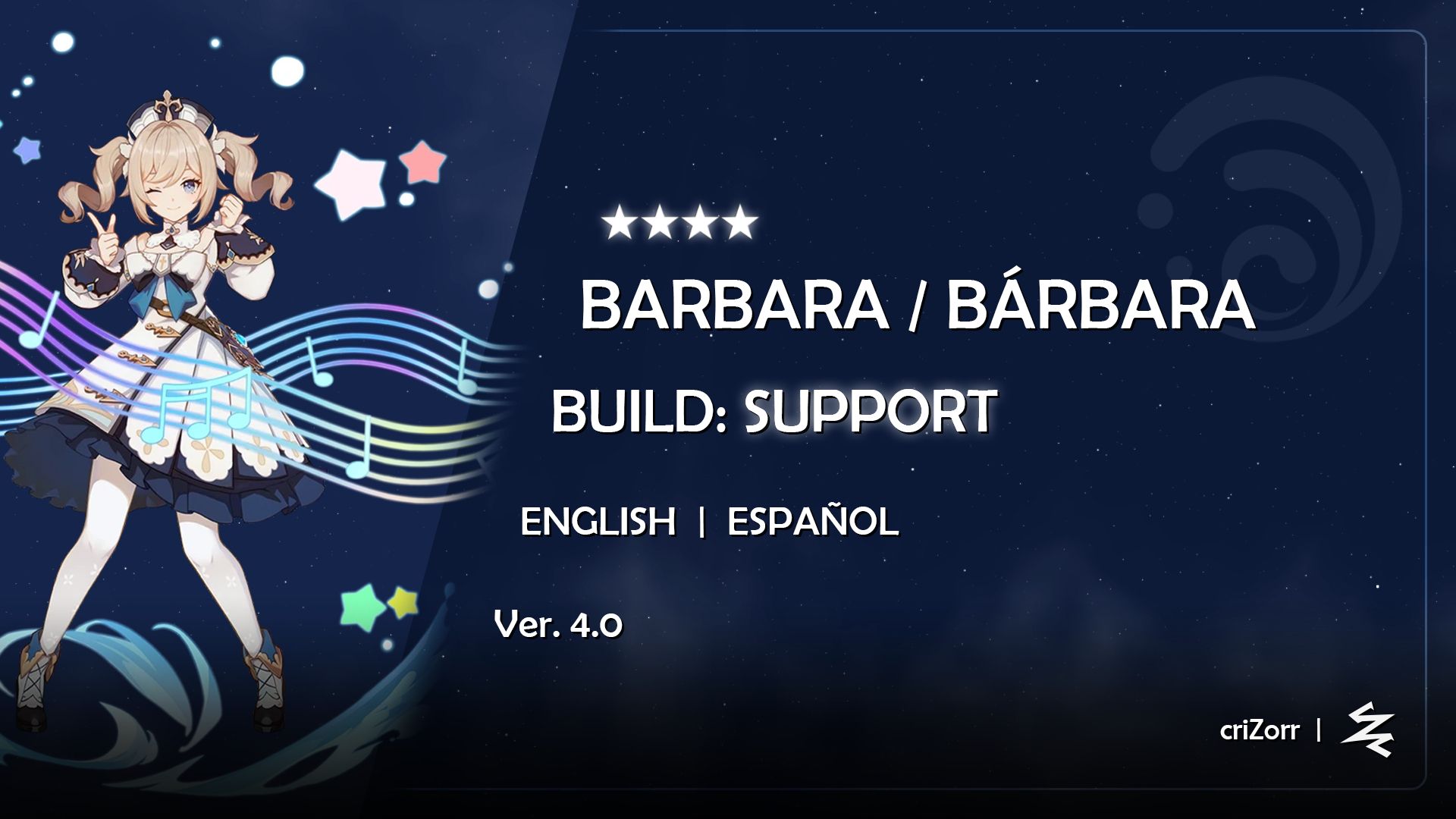 Barbara Build SUPPORT [v4.0] Genshin Impact | HoYoLAB