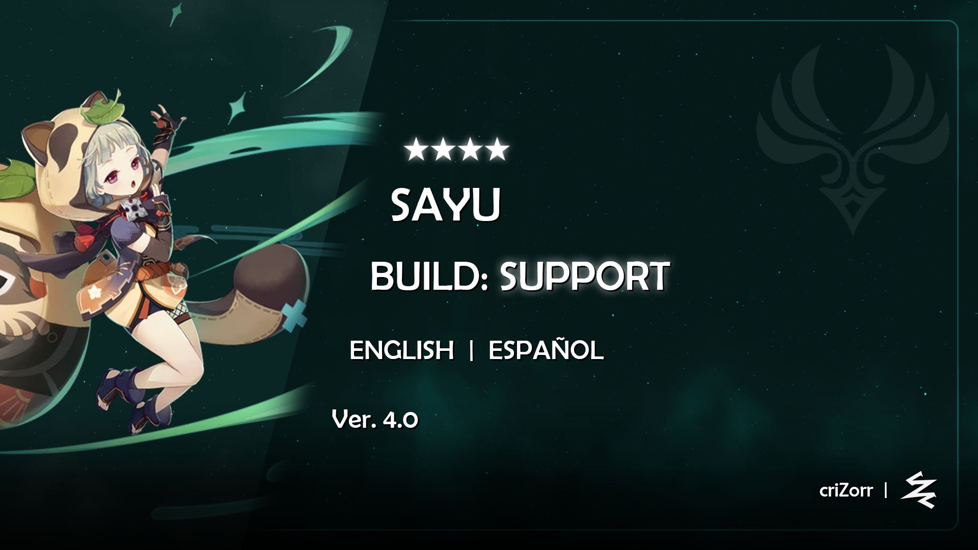 Sayu Build [v4.0] Genshin Impact | HoYoLAB