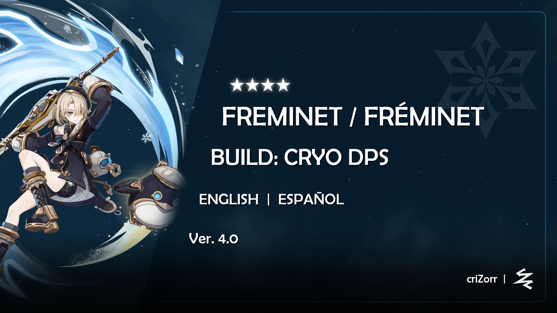 Freminet Build CRYO DPS [v4.0] Genshin Impact | HoYoLAB