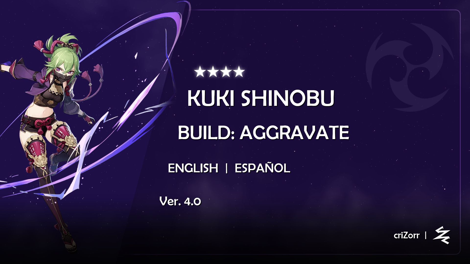Kuki Shinobu Build AGGRAVATE [v4.0] Genshin Impact | HoYoLAB