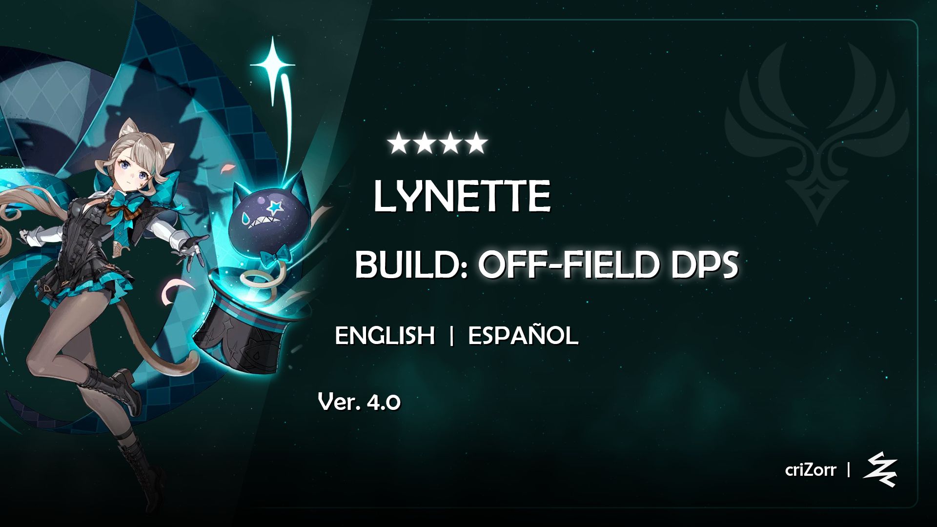 Lynette Build [v4.0] Genshin Impact | HoYoLAB