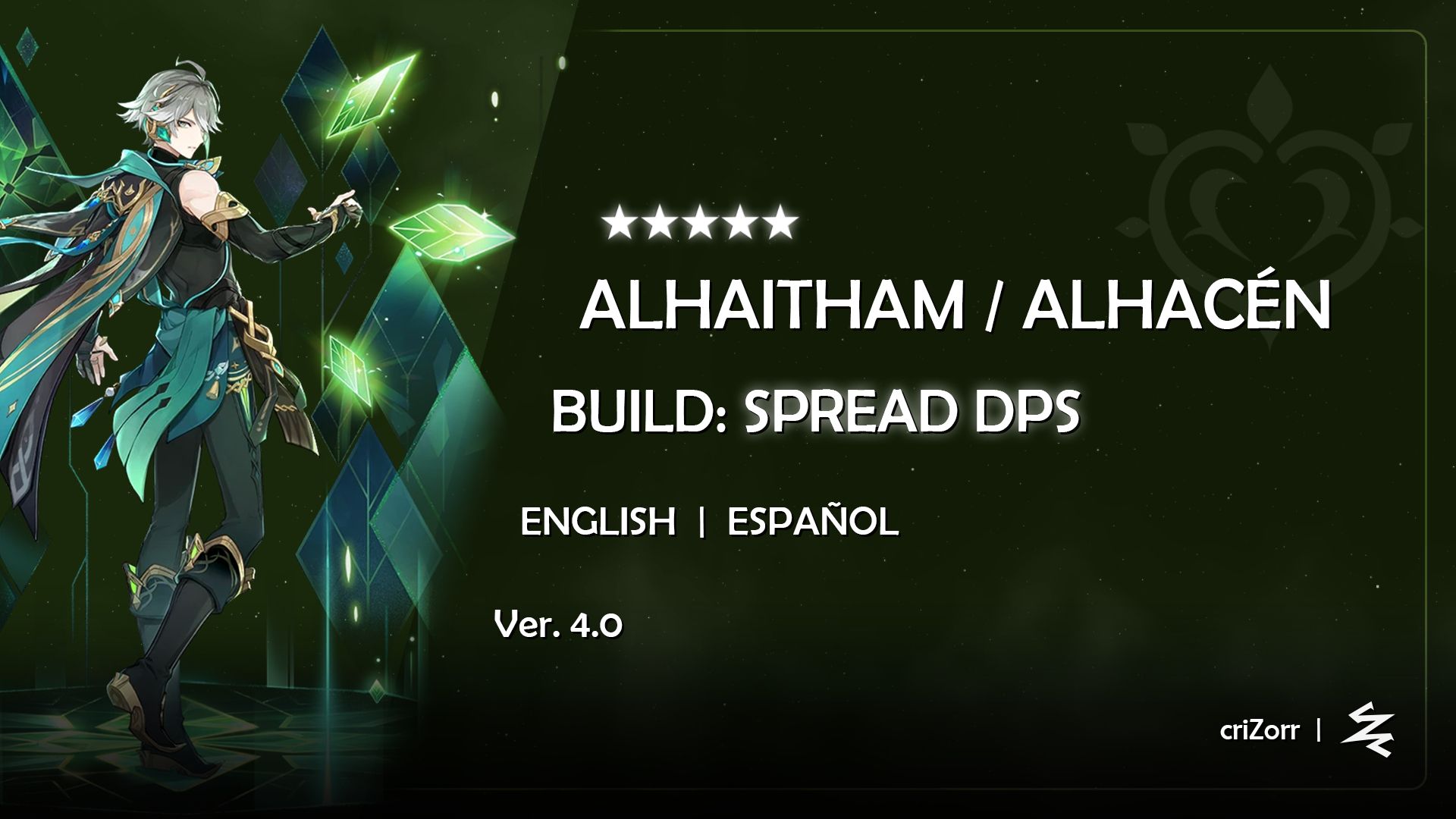 Alhaitam Build [v4.0] Genshin Impact | HoYoLAB