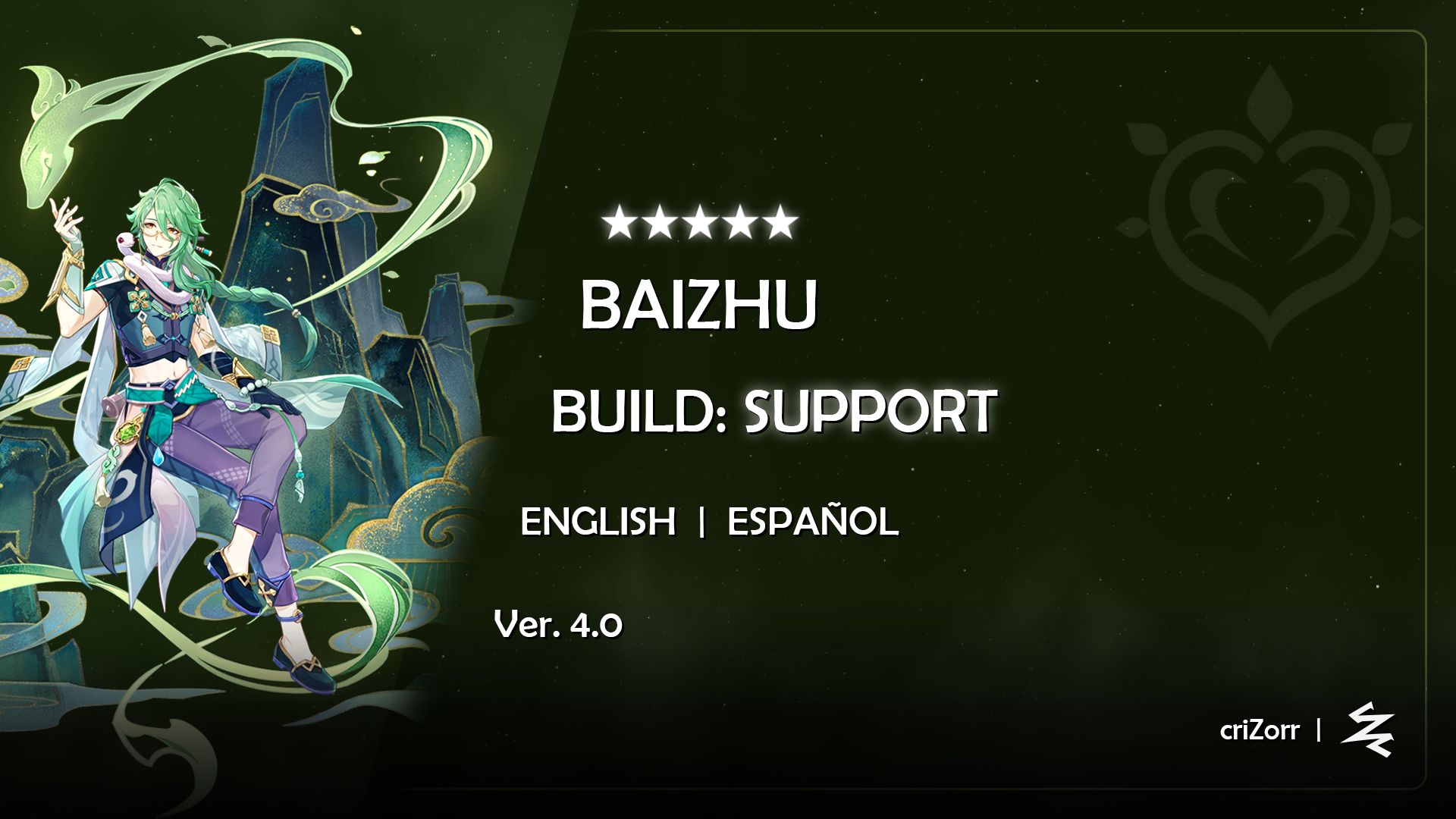 Baizhu Build [v4.0] Genshin Impact | HoYoLAB