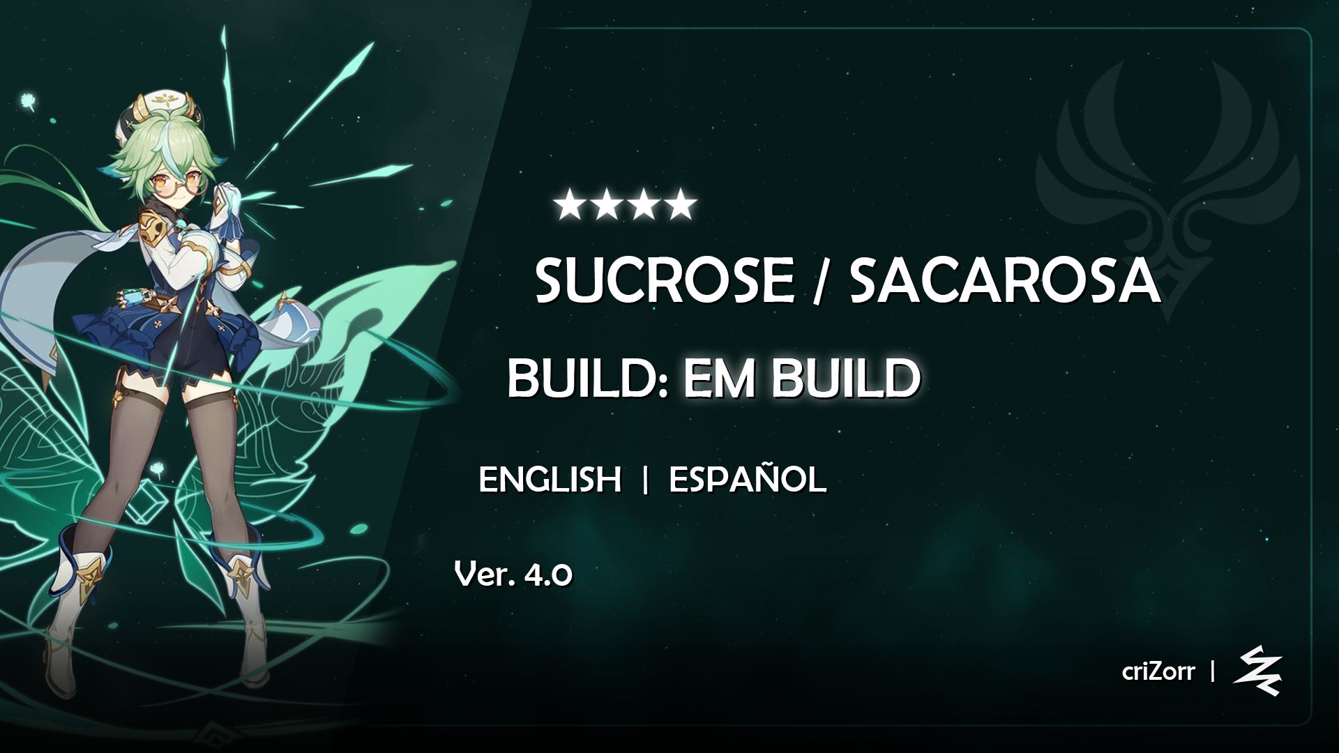 Sucrose Build [v4.0] Genshin Impact | HoYoLAB