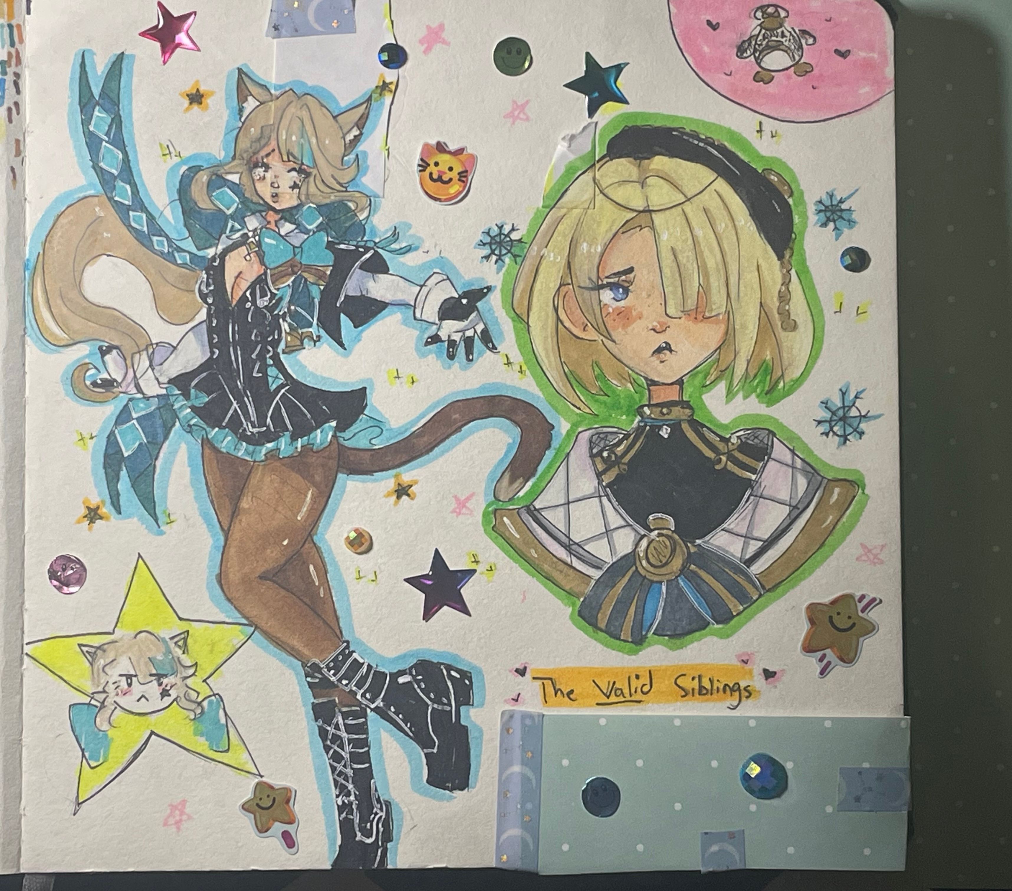 Lynette and Freminet ⭐️🩵 Genshin Impact | HoYoLAB