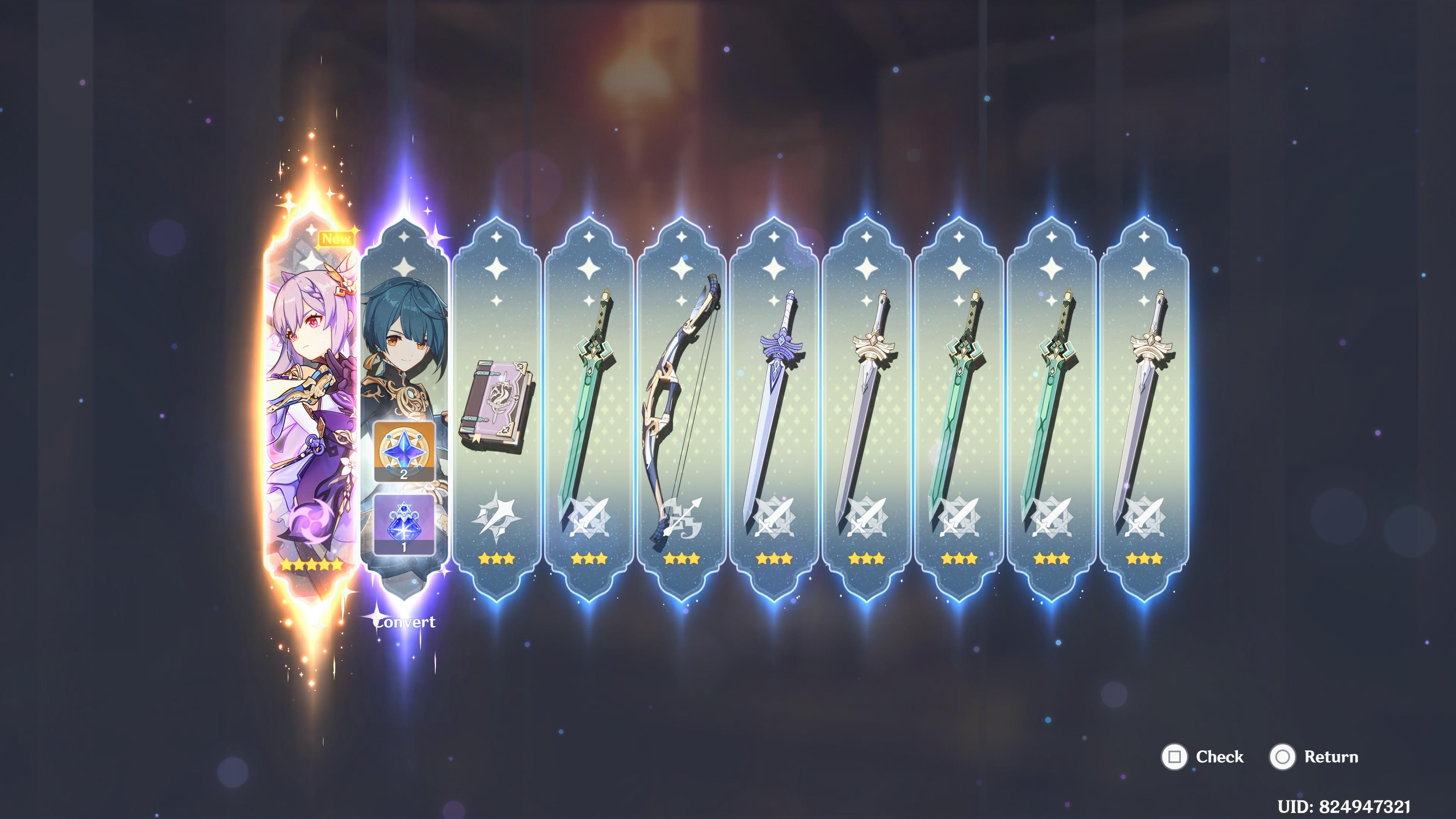 One 10-pull each on the Neuvillette + Standard banners. Both 5 stars at ...