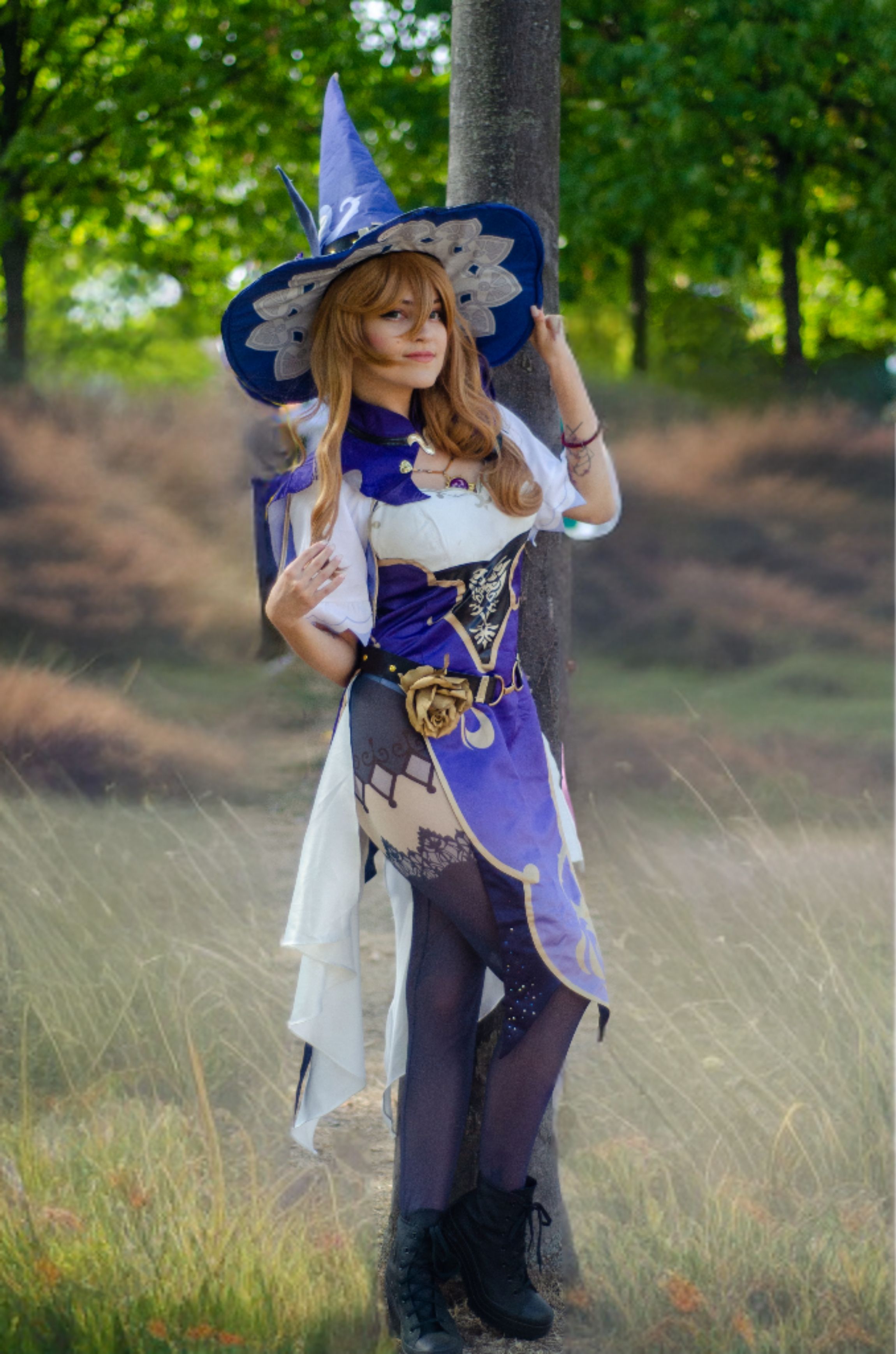 Lisa cosplay 💜 Genshin Impact | HoYoLAB