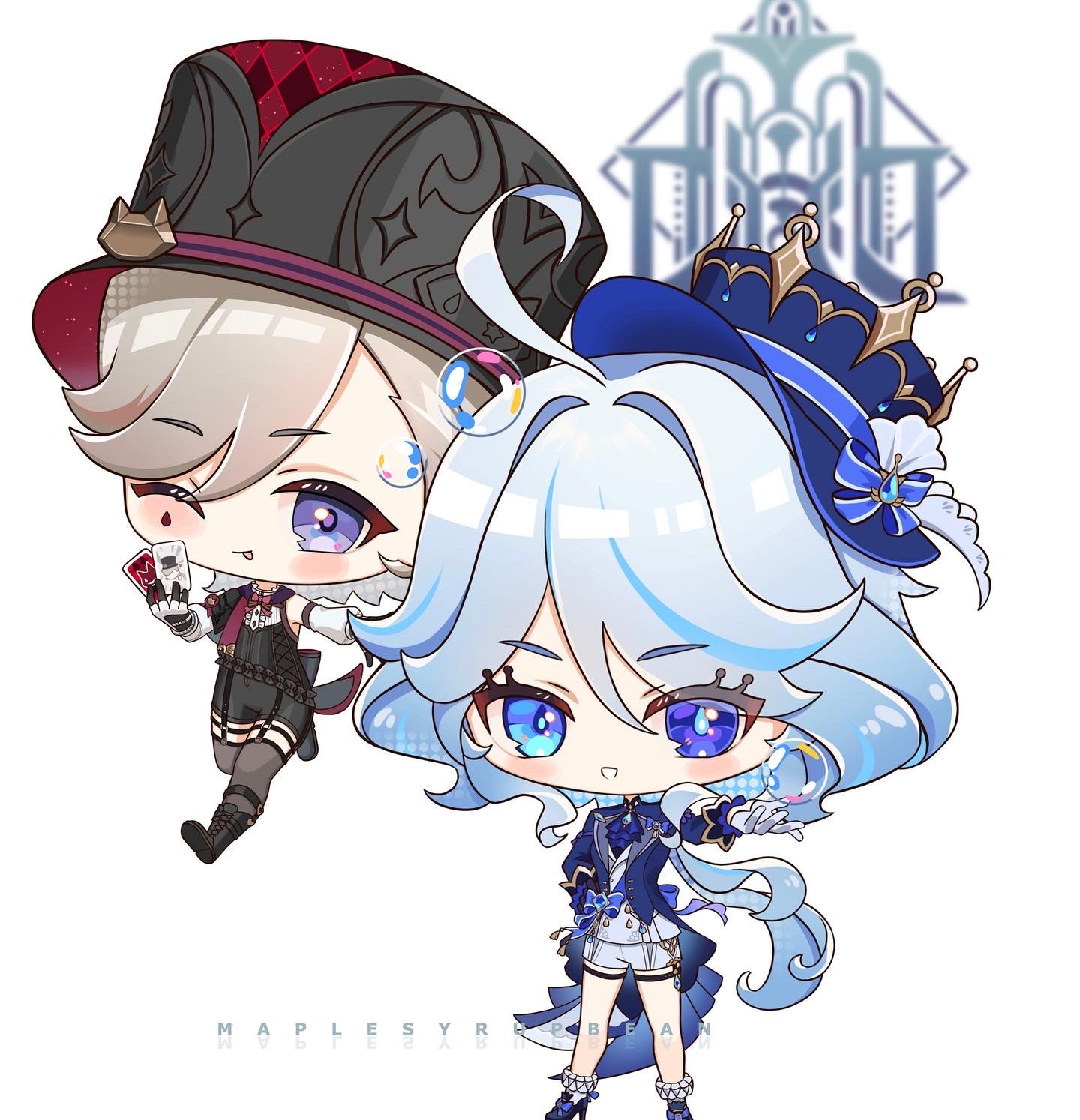 fontaine chibis Genshin Impact | HoYoLAB