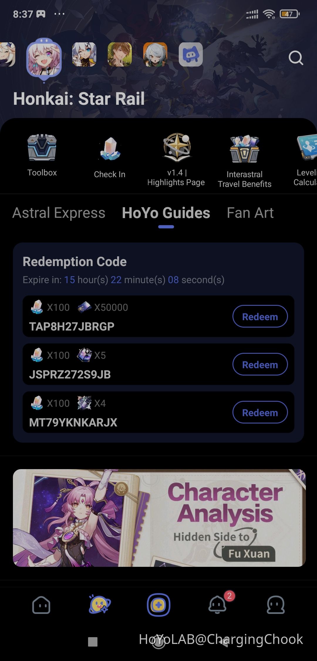 Want an easy way to redeem the codes during the recent Star Rail ...