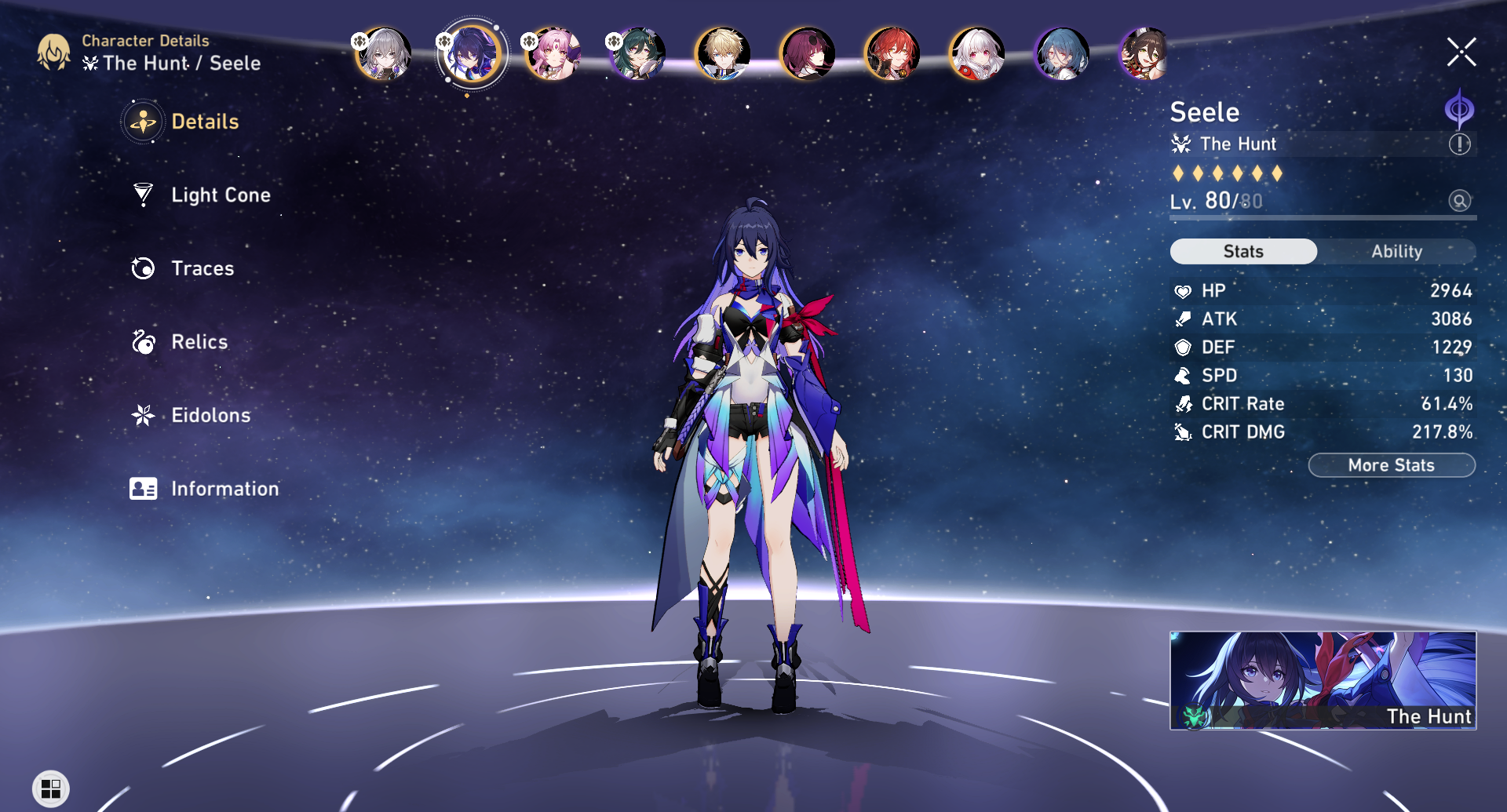 My final Seele build. Honkai: Star Rail | HoYoLAB