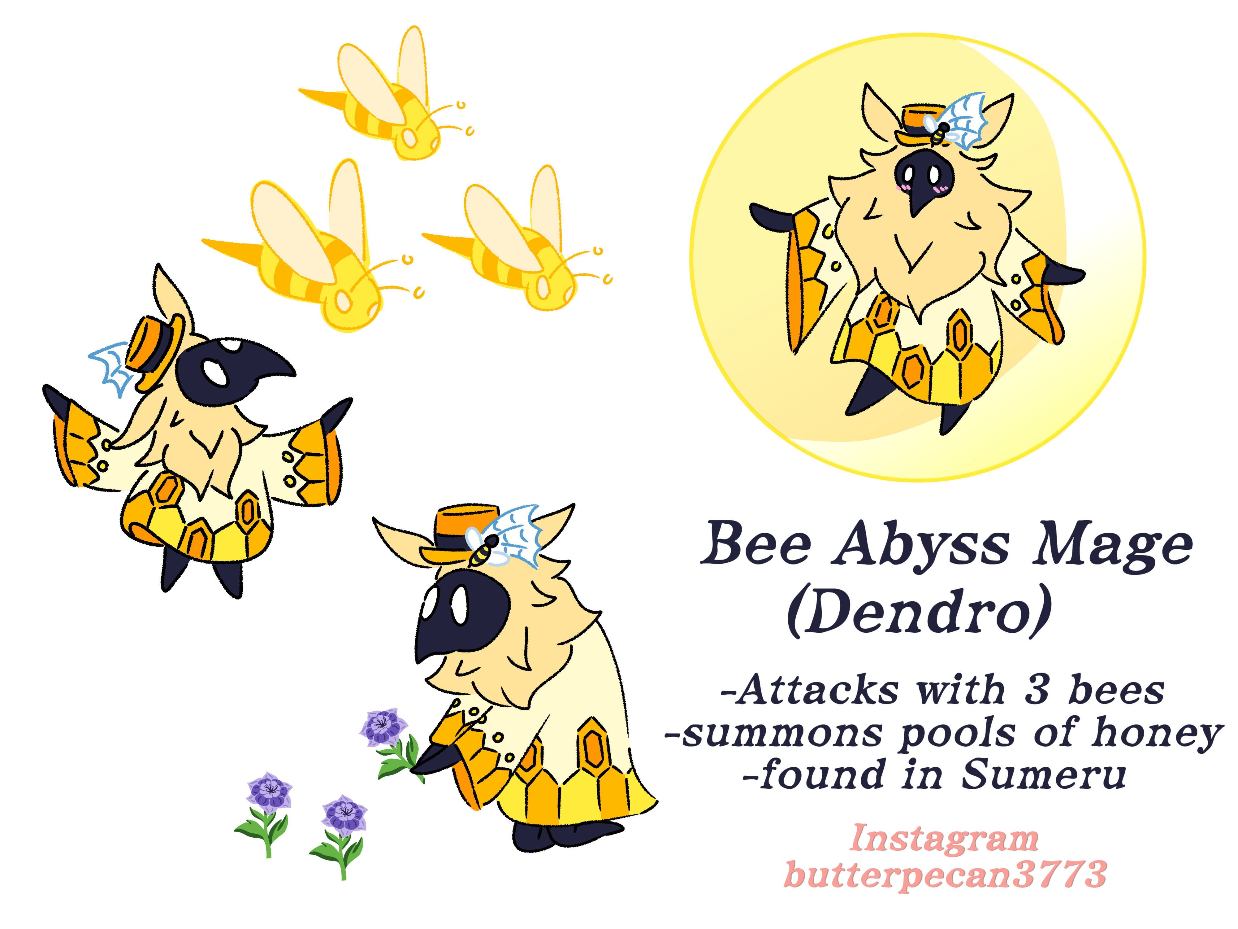 Bee Abyss Mage Genshin Impact | HoYoLAB