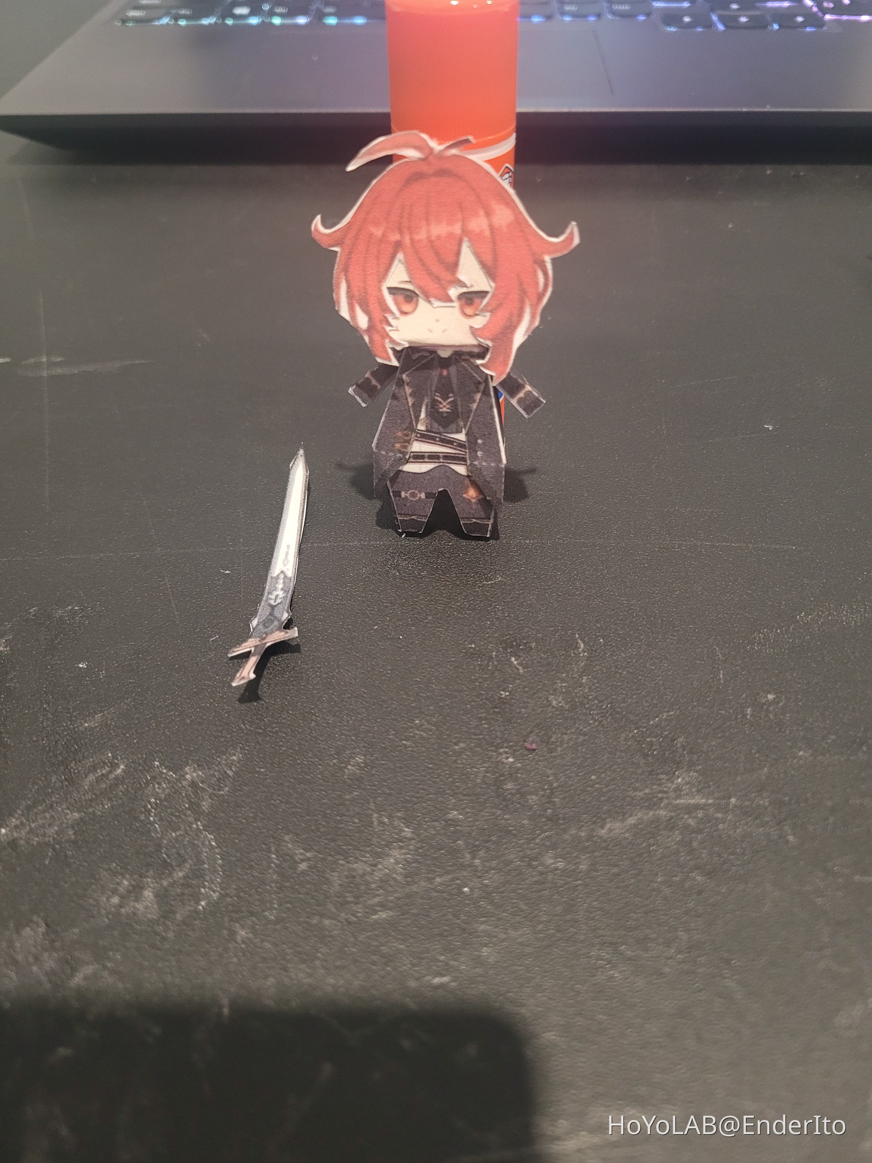 Paper Diluc Genshin Impact | HoYoLAB