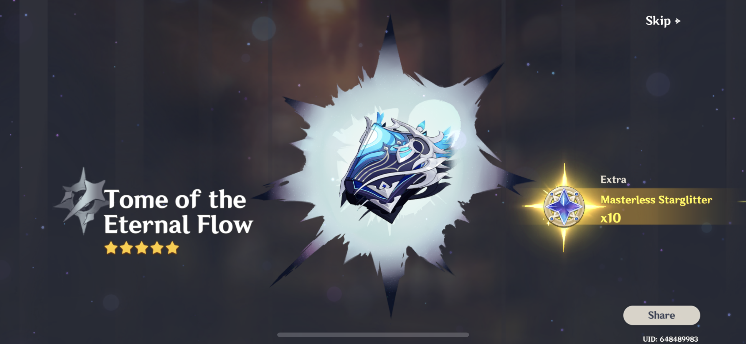 i got the Tome of The Eternal Flow Genshin Impact | HoYoLAB
