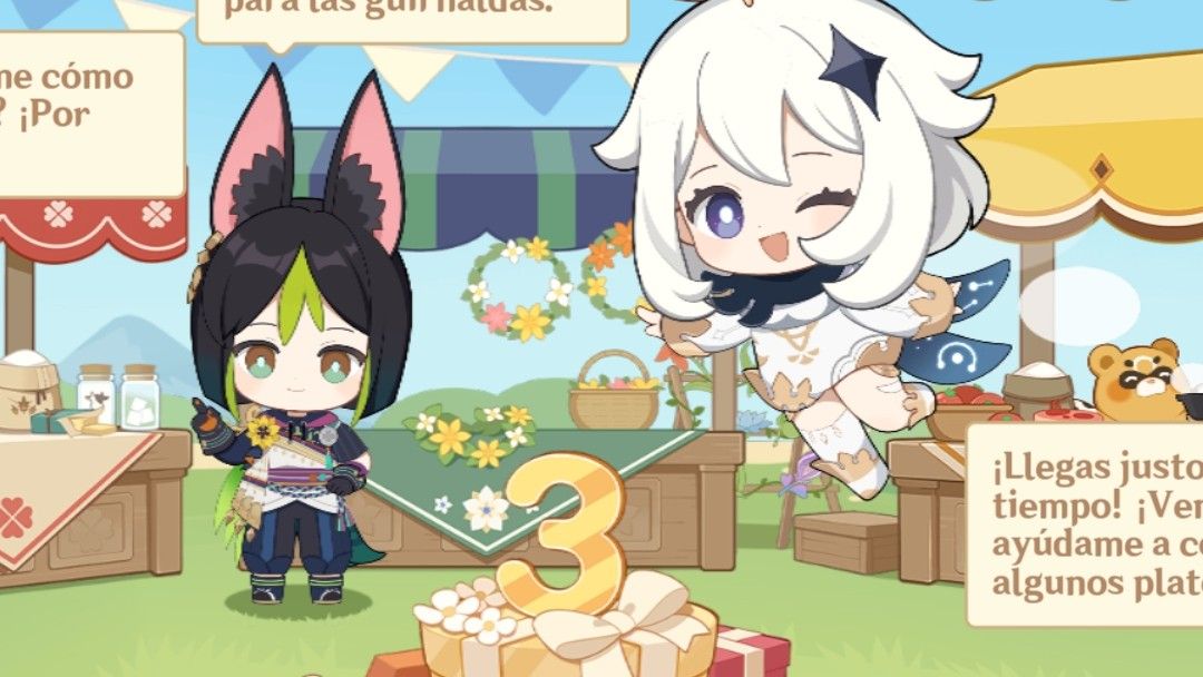 En el #GenshinImpactCarnival, reuní 5 sellos de aniversario [Número de ...