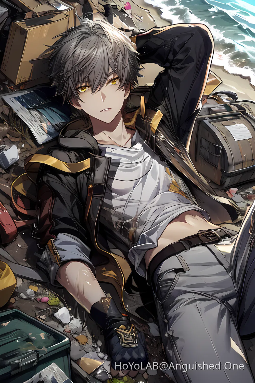 Caelus has a different concept of what makes for a beautiful beach ...